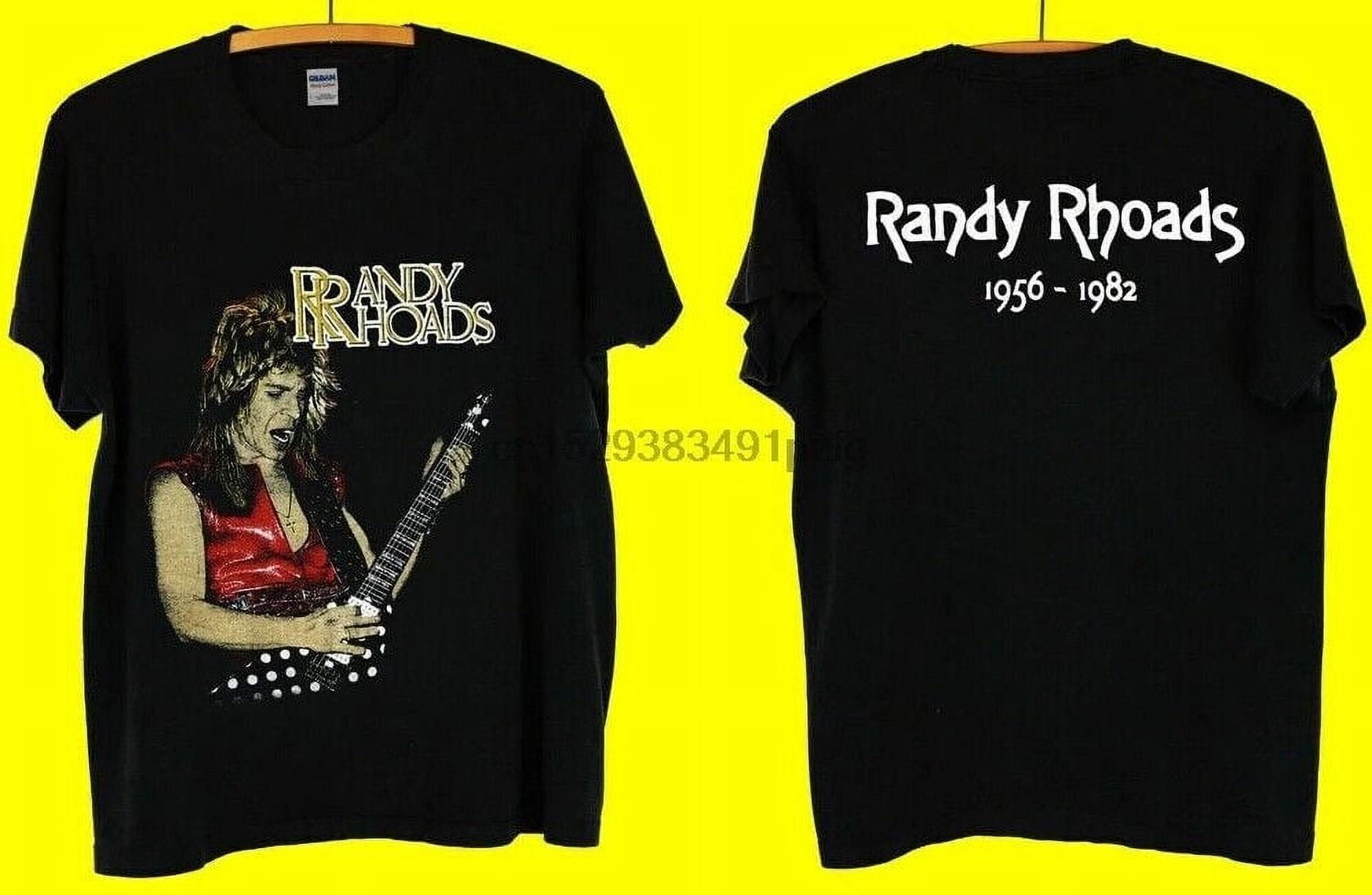 RARE Randy Rhoads 1982 Ozzy Osbourne Quiet Riot T-shirt For Fans ...