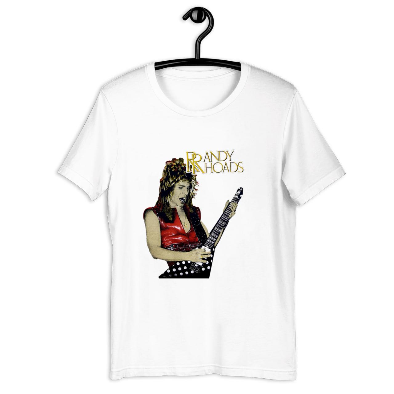RARE Randy Rhoads 1982 Ozzy Osbourne Quiet Riot T-shirt For Fans ...