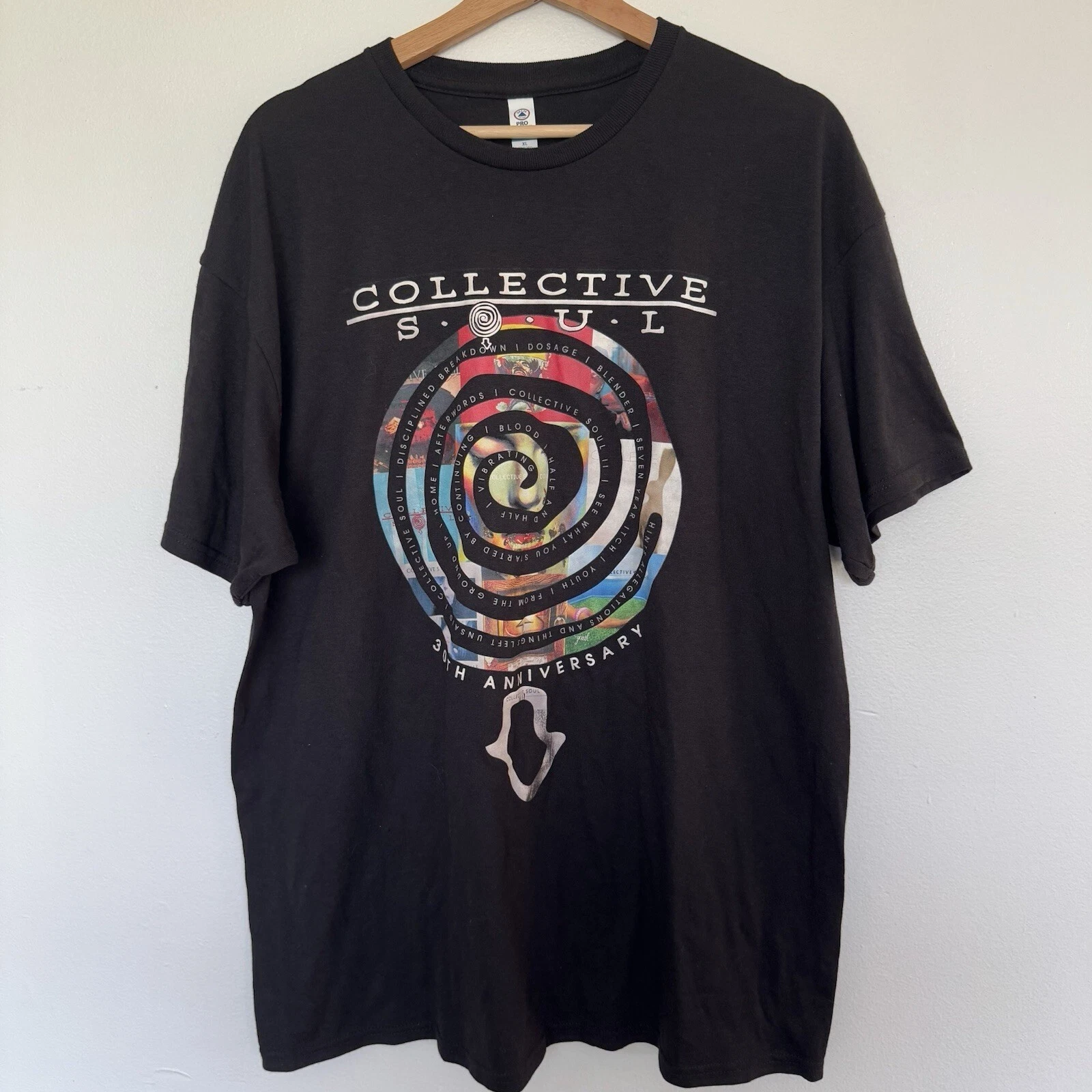 RARE Rare! collective soul band 30th Anniversary Shirt Unisex Concert S ...