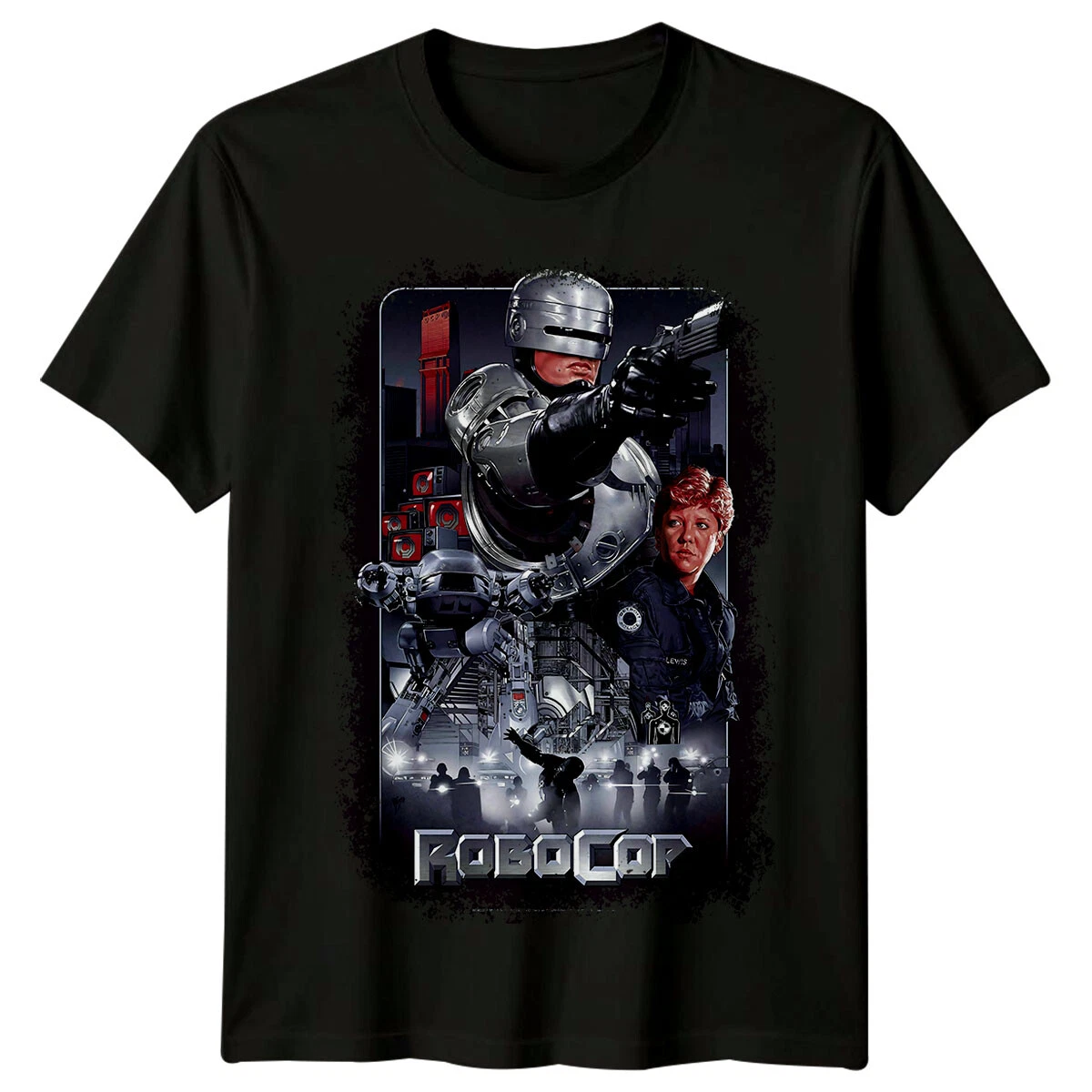 RARE RoboCop (1987) Movie Poster Inspired T-Shirt Retro 80s Tee Unisex ...