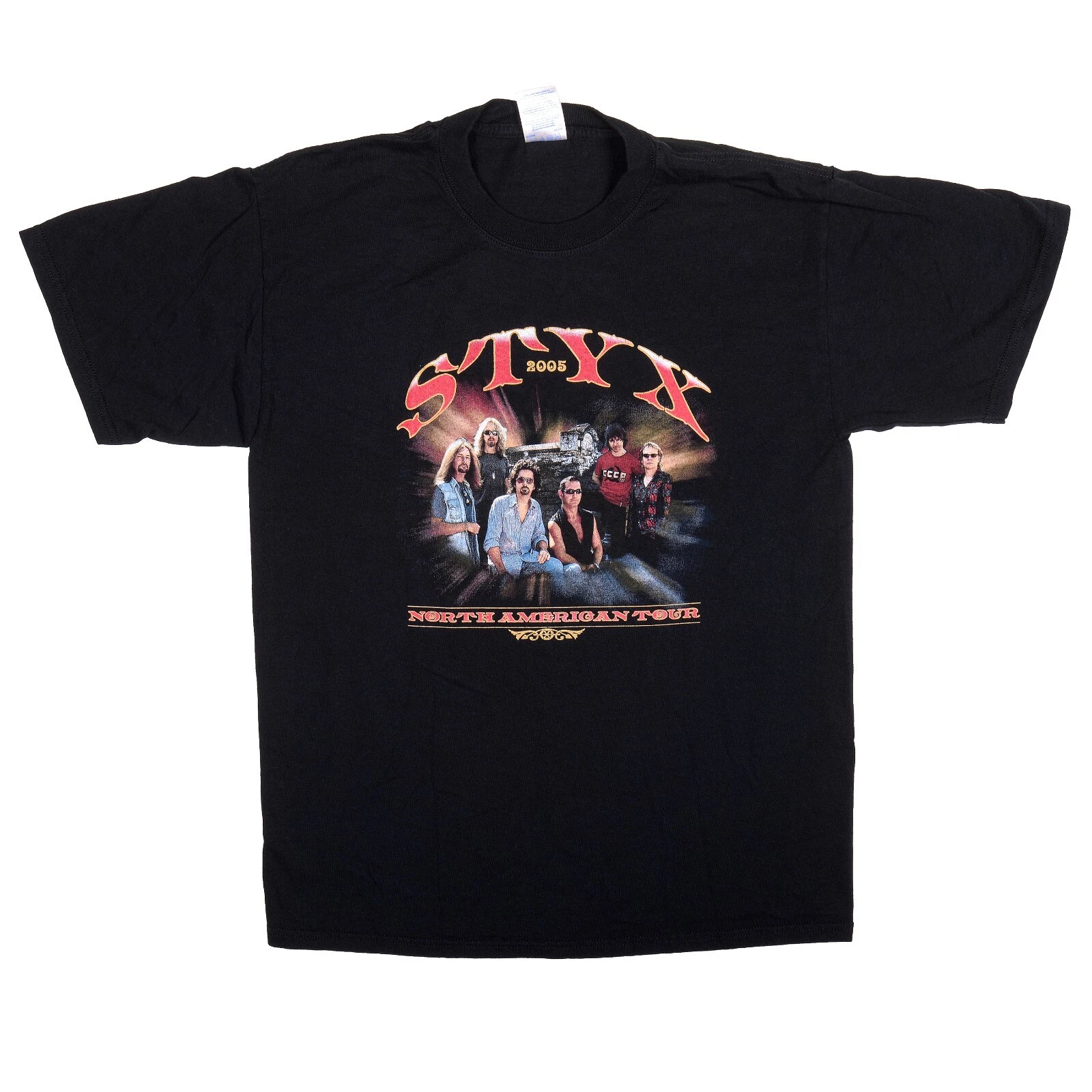 RARE STYX 2005 North American Tour Concert T-Shirt Men's Size Medium ...