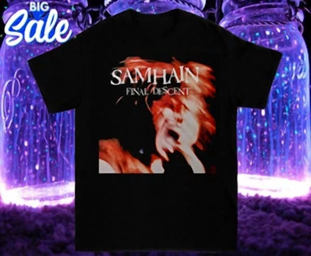 RARE Samhain Final Descent 2020 T Shirt bLACK Men Gifl For Fan S-4XL ...