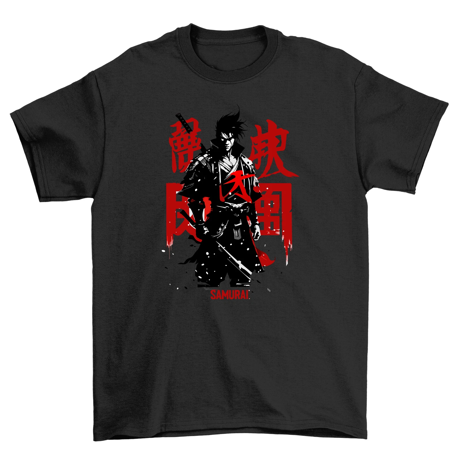 RARE Samurai Warrior Anime T-shirt - Slice and Spice up Your Wardrobe ...
