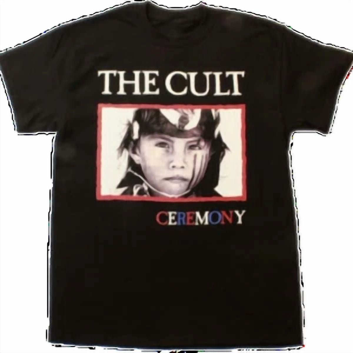 RARE THE CULT CEREMONY NEW BLACK T-SHIRT - Walmart.com
