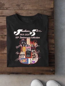 RARE The Jackson 5 1964-2024 60th Anniversary Collection All size Shirt ...