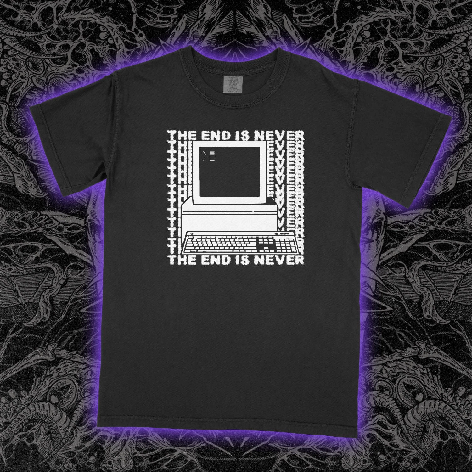 RARE The Stanley Parable The End Is Never T-Shirt Video Game Narrator ...