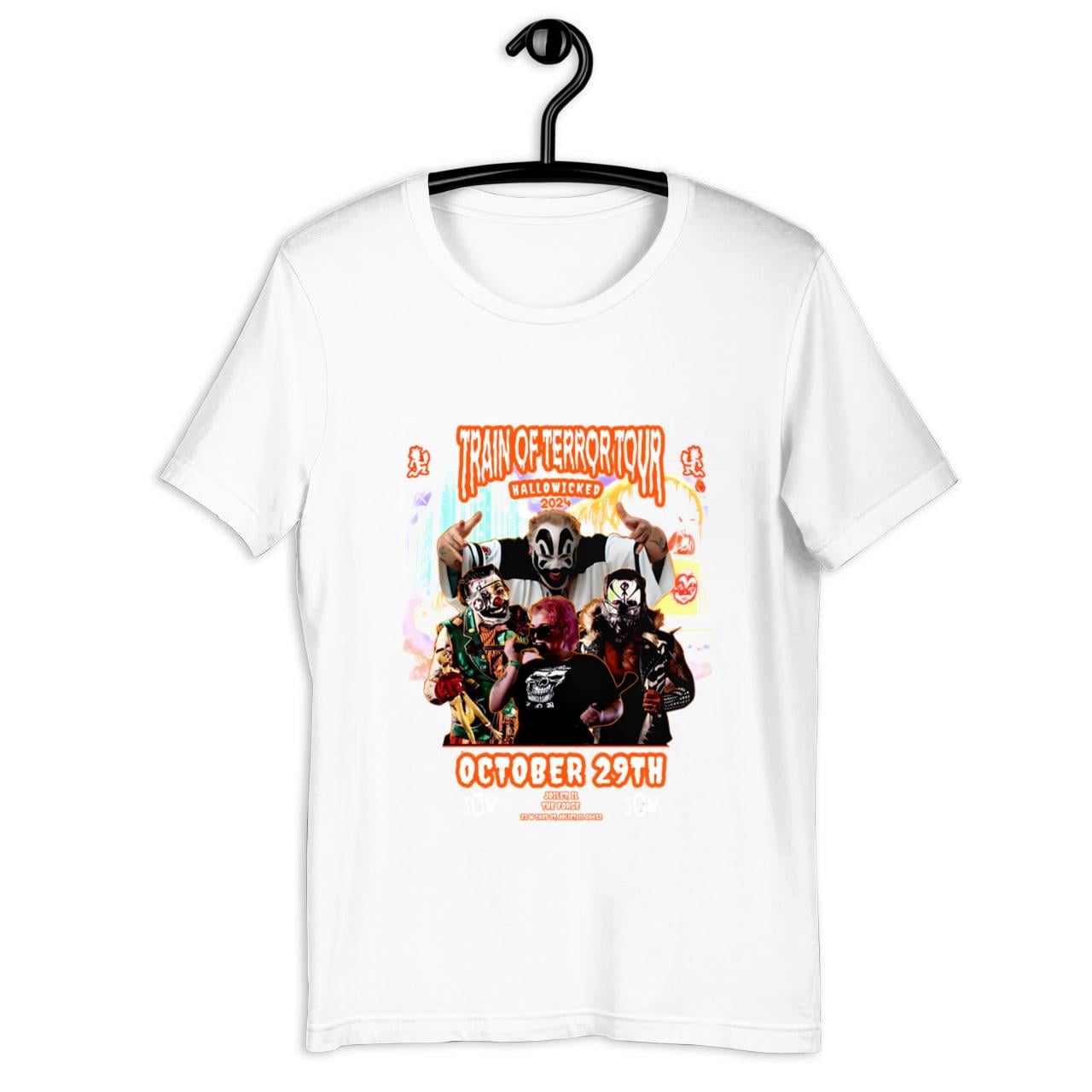 RARE !!! The Train of Terror Tour 2024 Oct 29th The Forge ICP T-Shirt ...