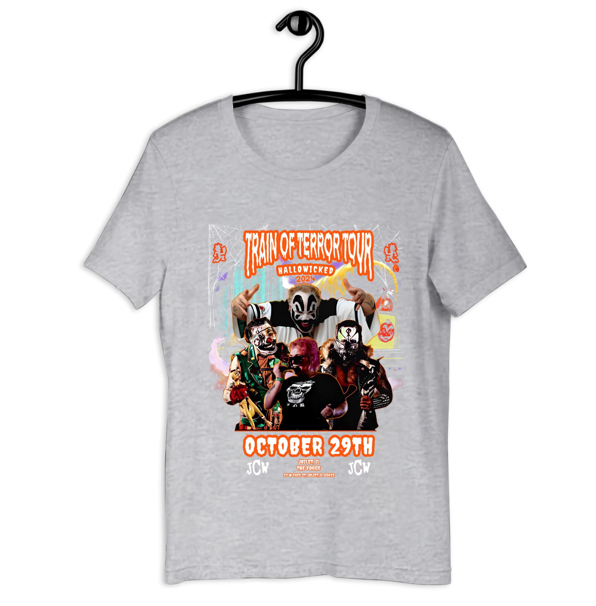 RARE !!! The Train of Terror Tour 2024 Oct 29th The Forge ICP T-Shirt ...