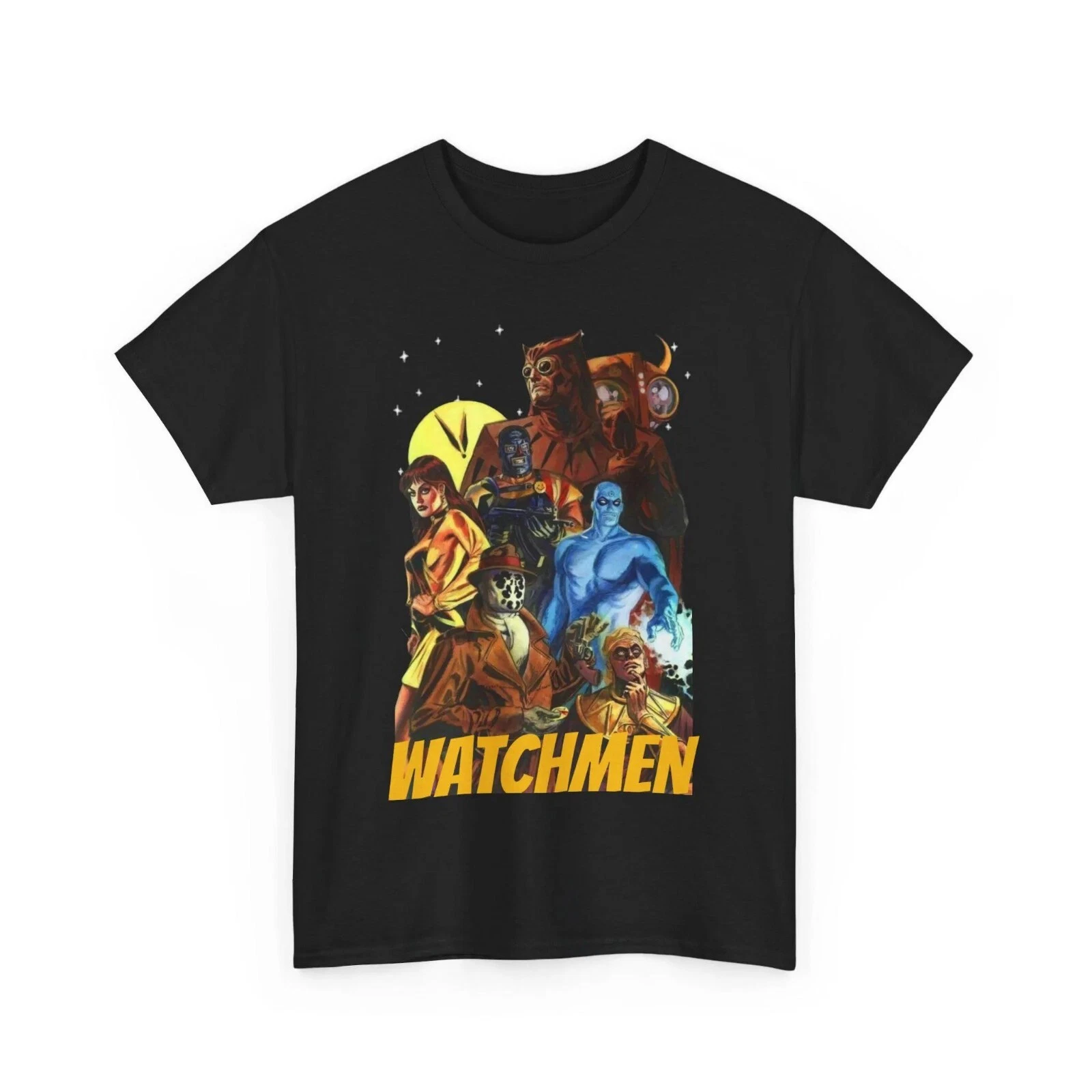 RARE The Watchmen T-Shirt, Graphic Tee, Comic Book Shirt, Superhero Top ...