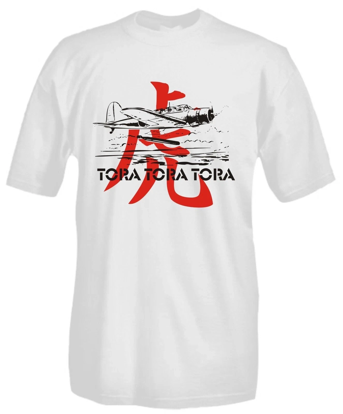 RARE Tora Tora Tora A27 Kamikaze Zero Nippon WWII Knit Cotton T-Shirt ...
