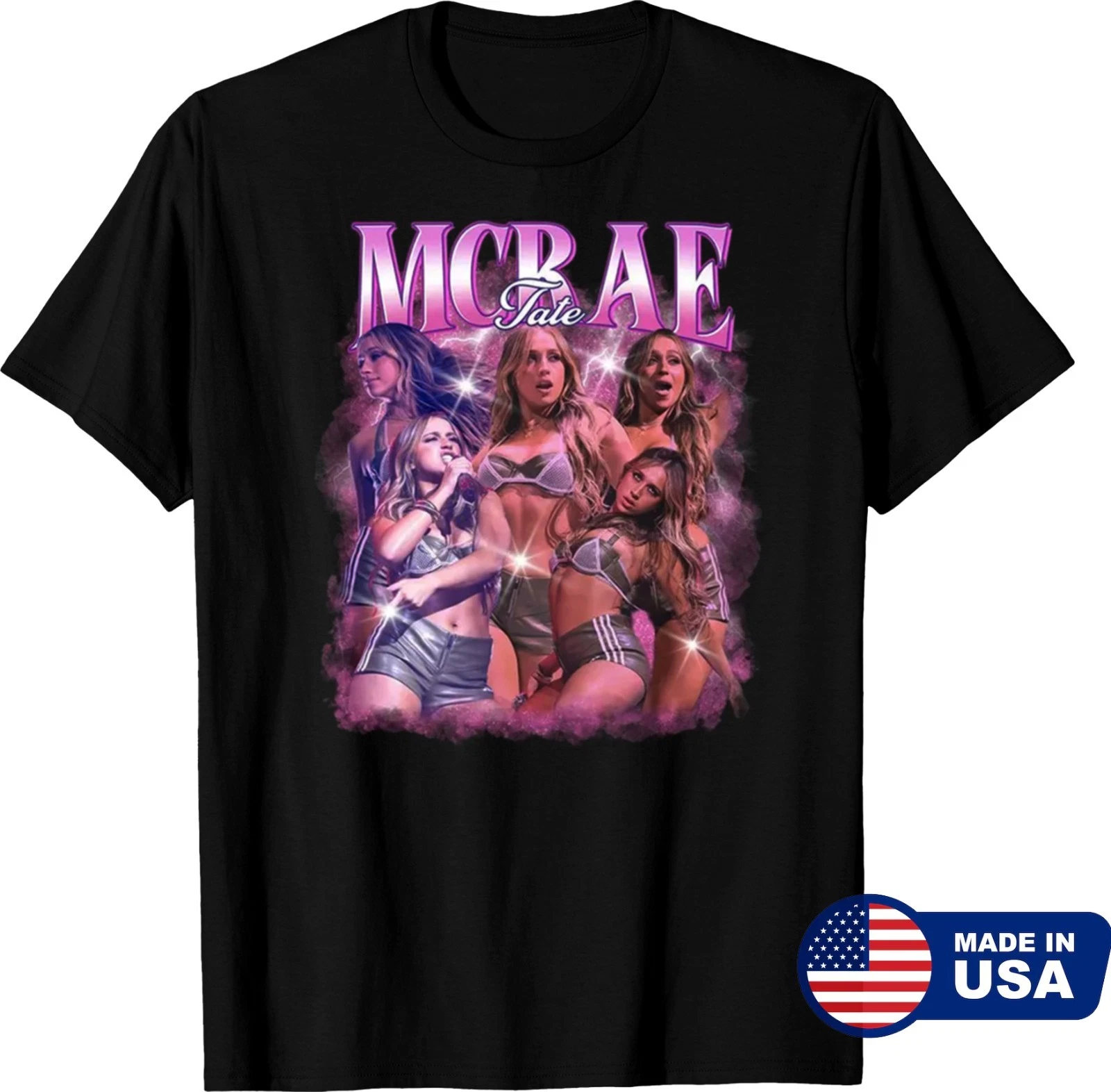RARE Unisex Tate McRae Bootleg Rap Fan Tee - Miss Possessive Tour 2025 ...