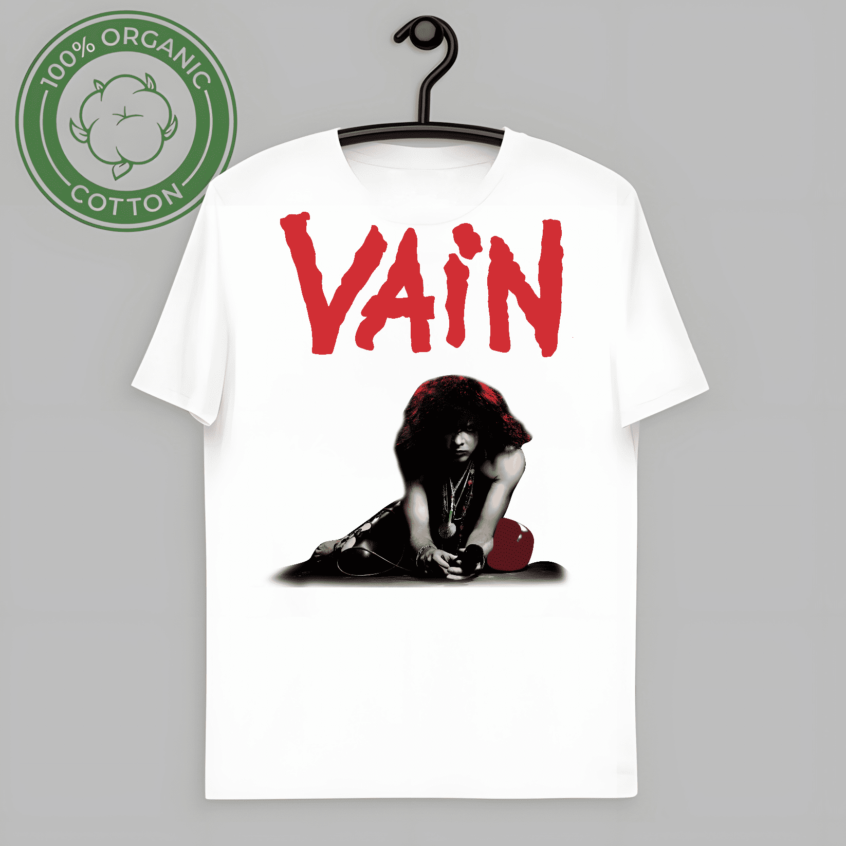 RARE Vain band signature T-shirt Black Cotton All Sizes-TH56378 ...