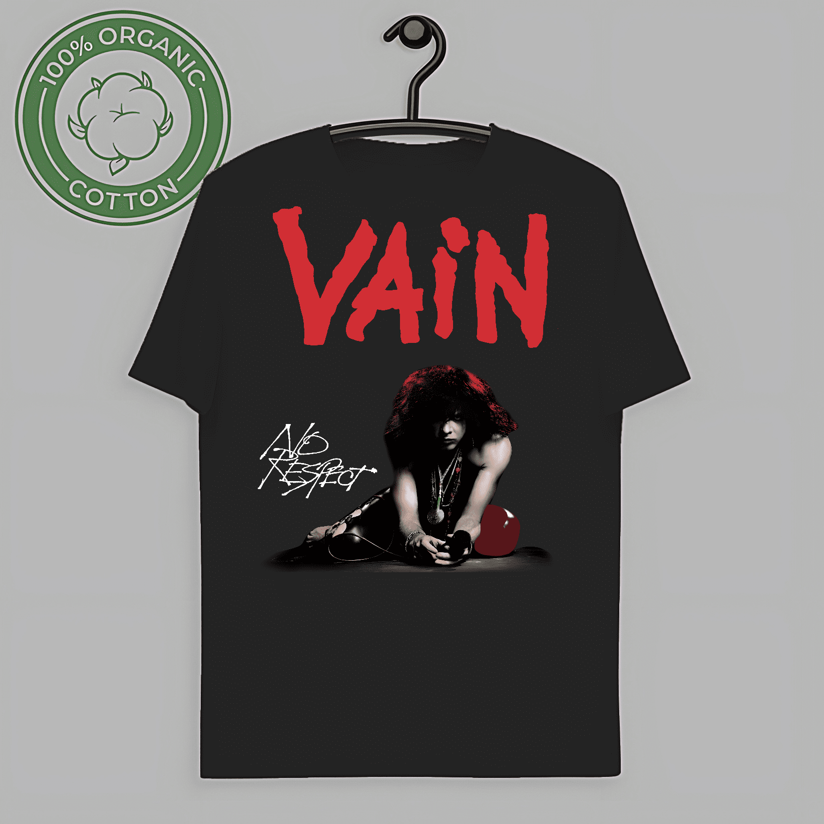 RARE Vain band signature T-shirt Black Cotton All Sizes-TH56378 ...