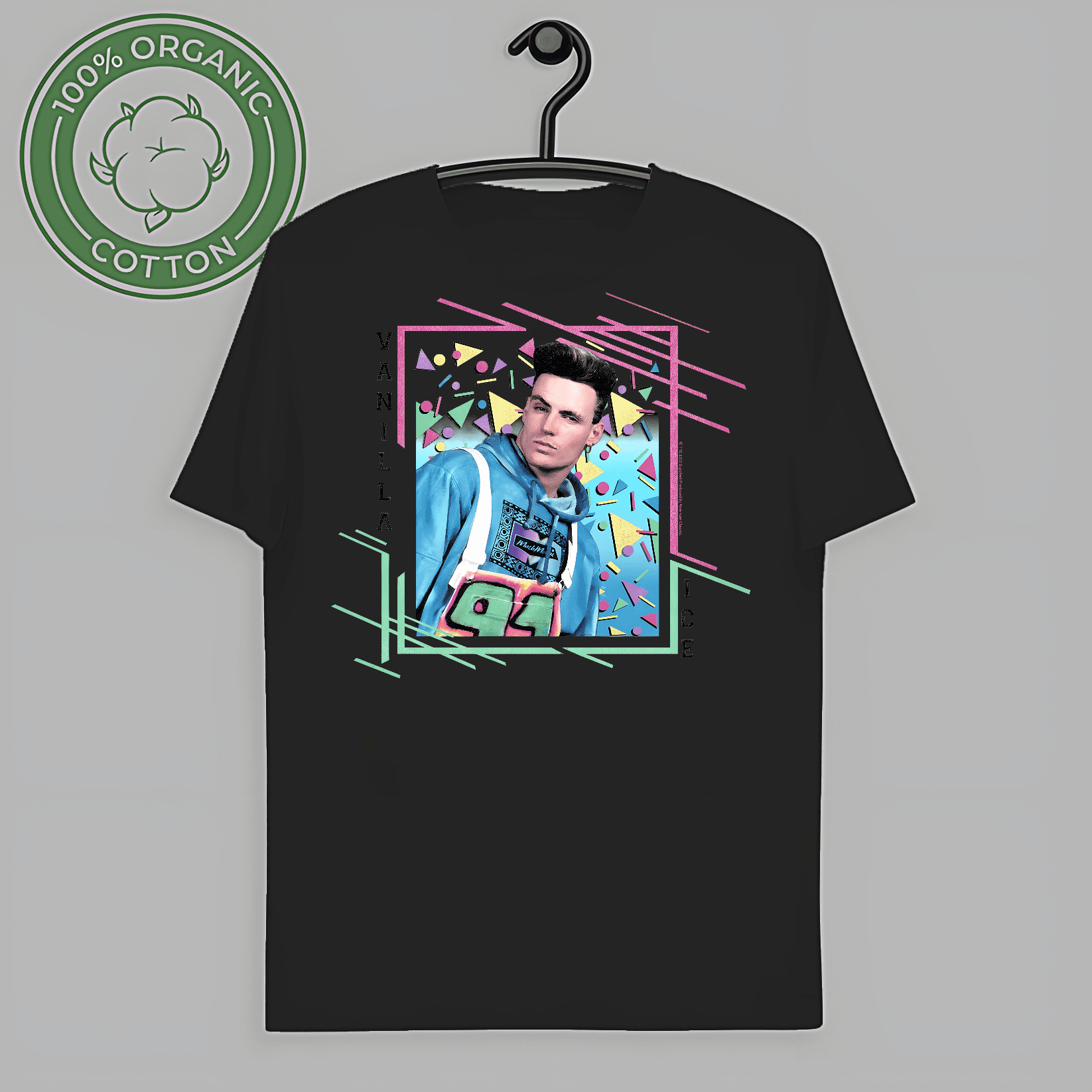 RARE Vanilla Ice Triangles White T-Shirt-TH61888 - Walmart.com