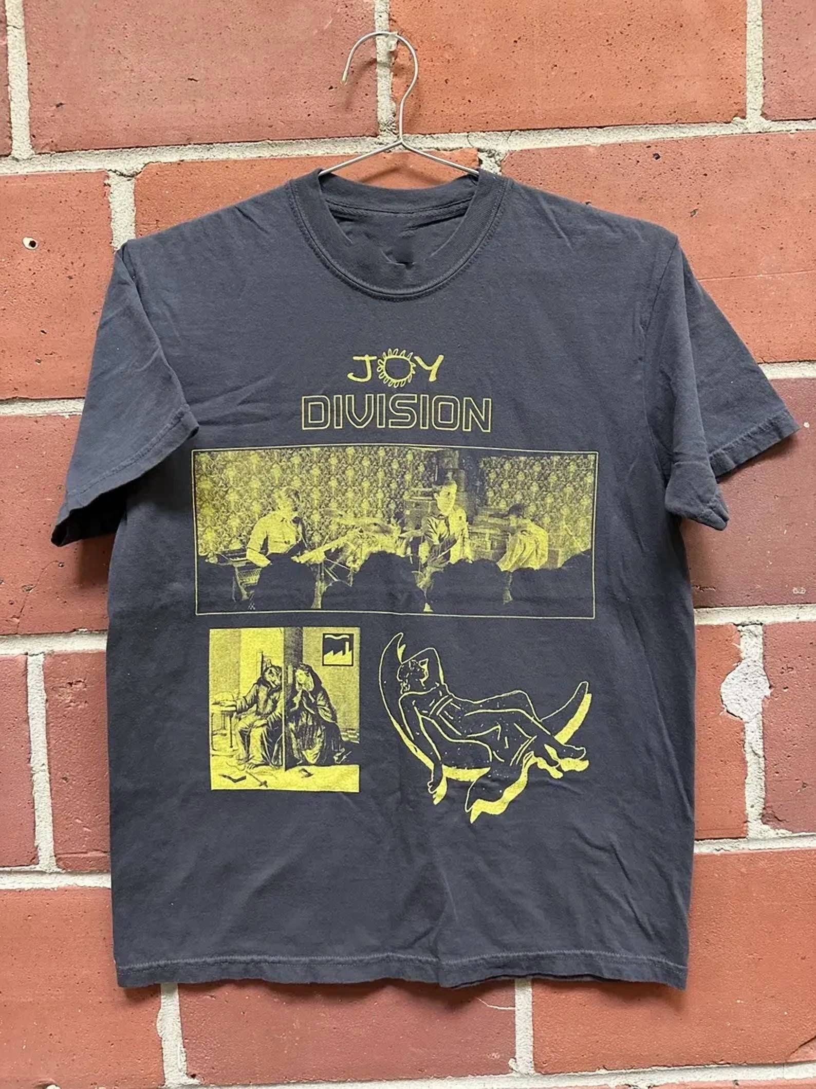 RARE Vintage Joy Division fan art Shirt tour Concert Unisex Adult S to ...