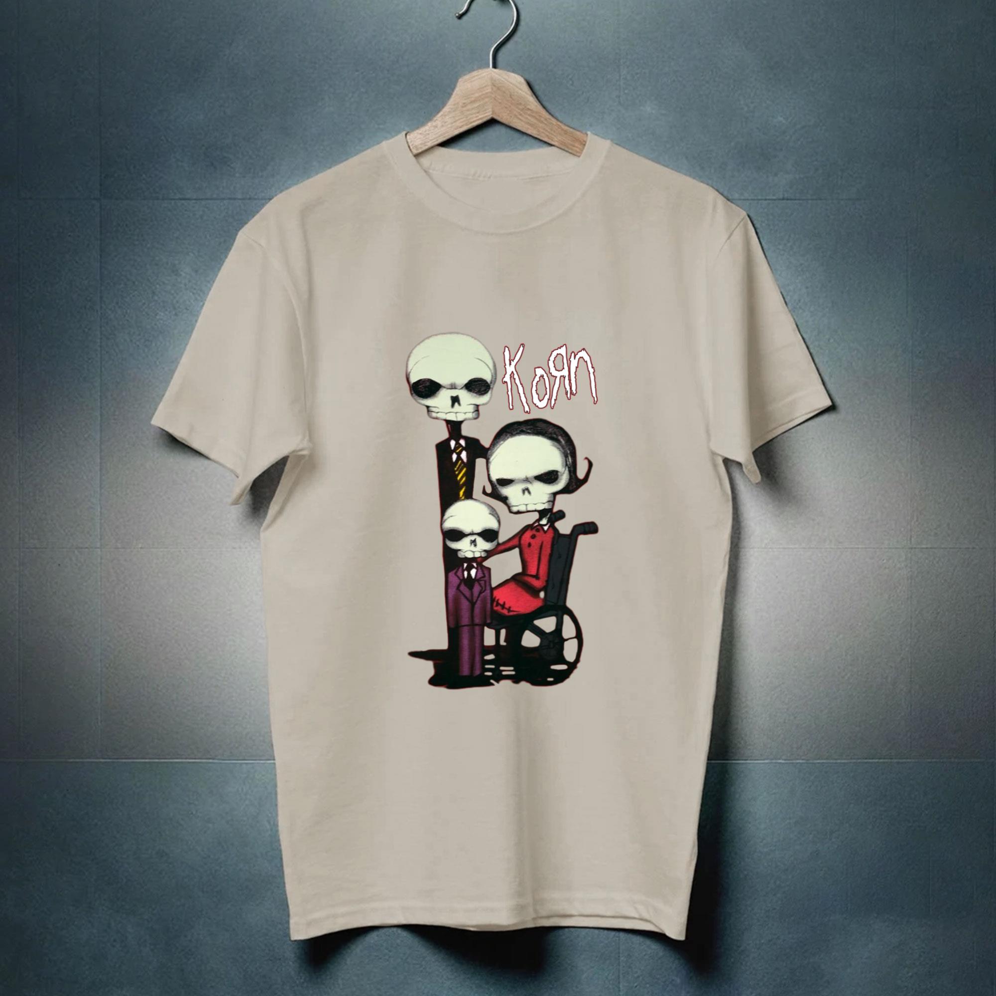 RARE Vintage Original 2001 Korn Band T-Shirt - 7 COLOR OPTIONS - NEW ...