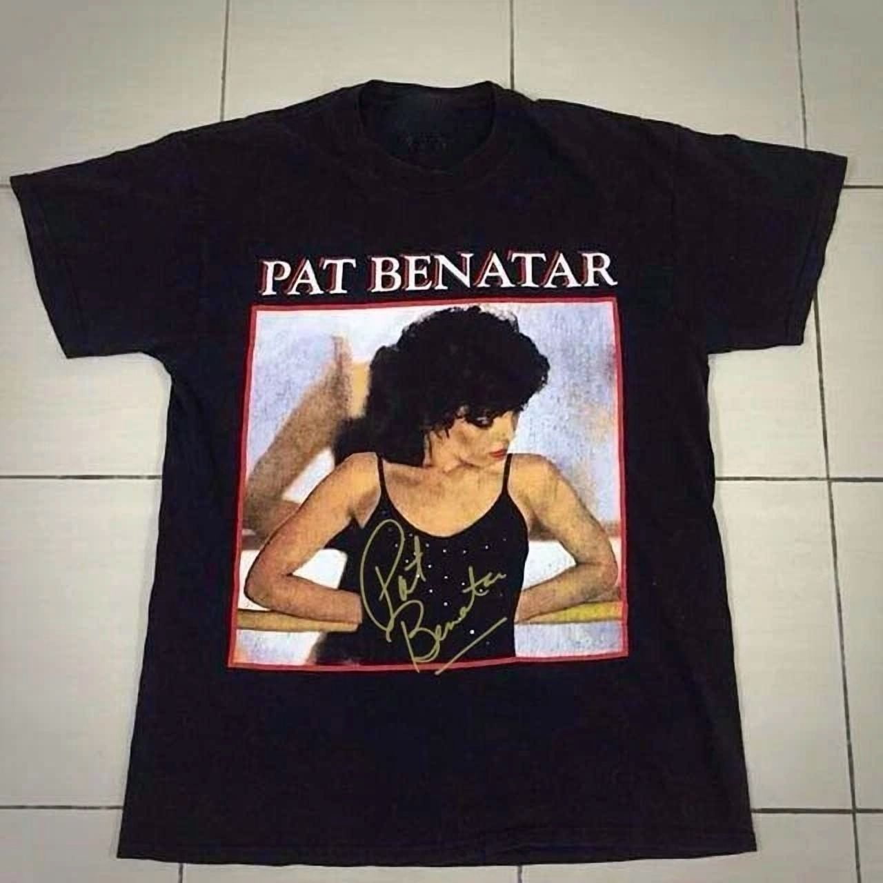 RARE Vintage Pat Benatar Black Shirt Unisex Concert S to 5XL DO544 - Walmart.com