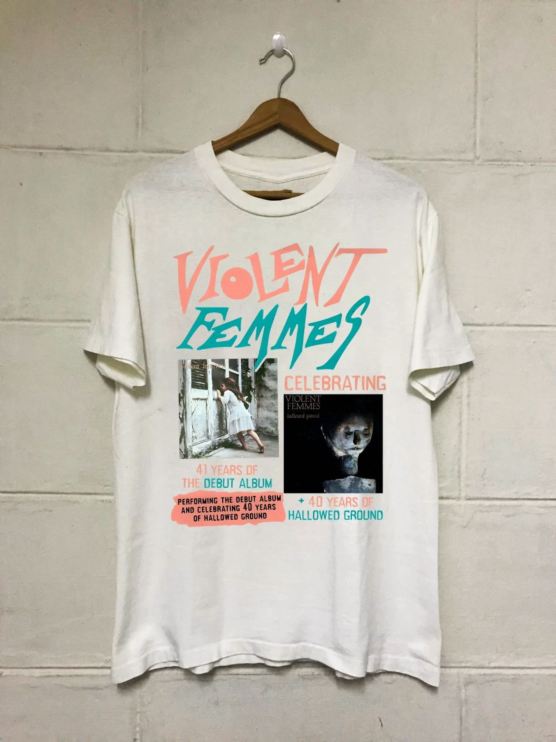 RARE Vintage Violent Femmes Band celebrating Shirt Unisex Concert S to ...