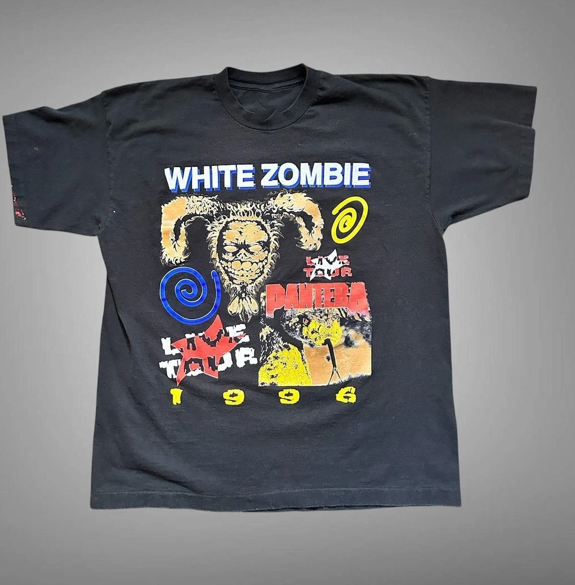 RARE Vintage White Zombie Astro Creep Tour T-shirt Size S to 5XL NE084 ...