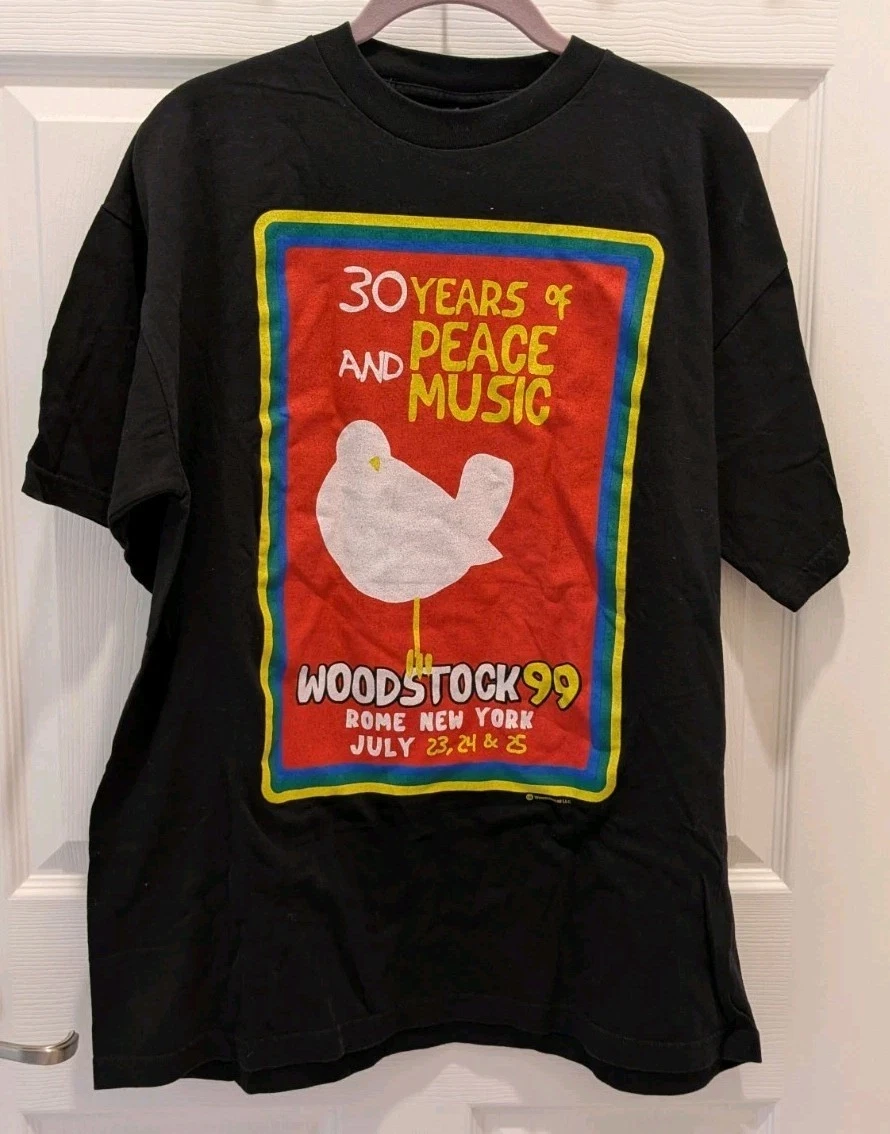 RARE Vintage Woodstock '99 30 Year Shirt Unisex Concert S to 5XL DO491 ...
