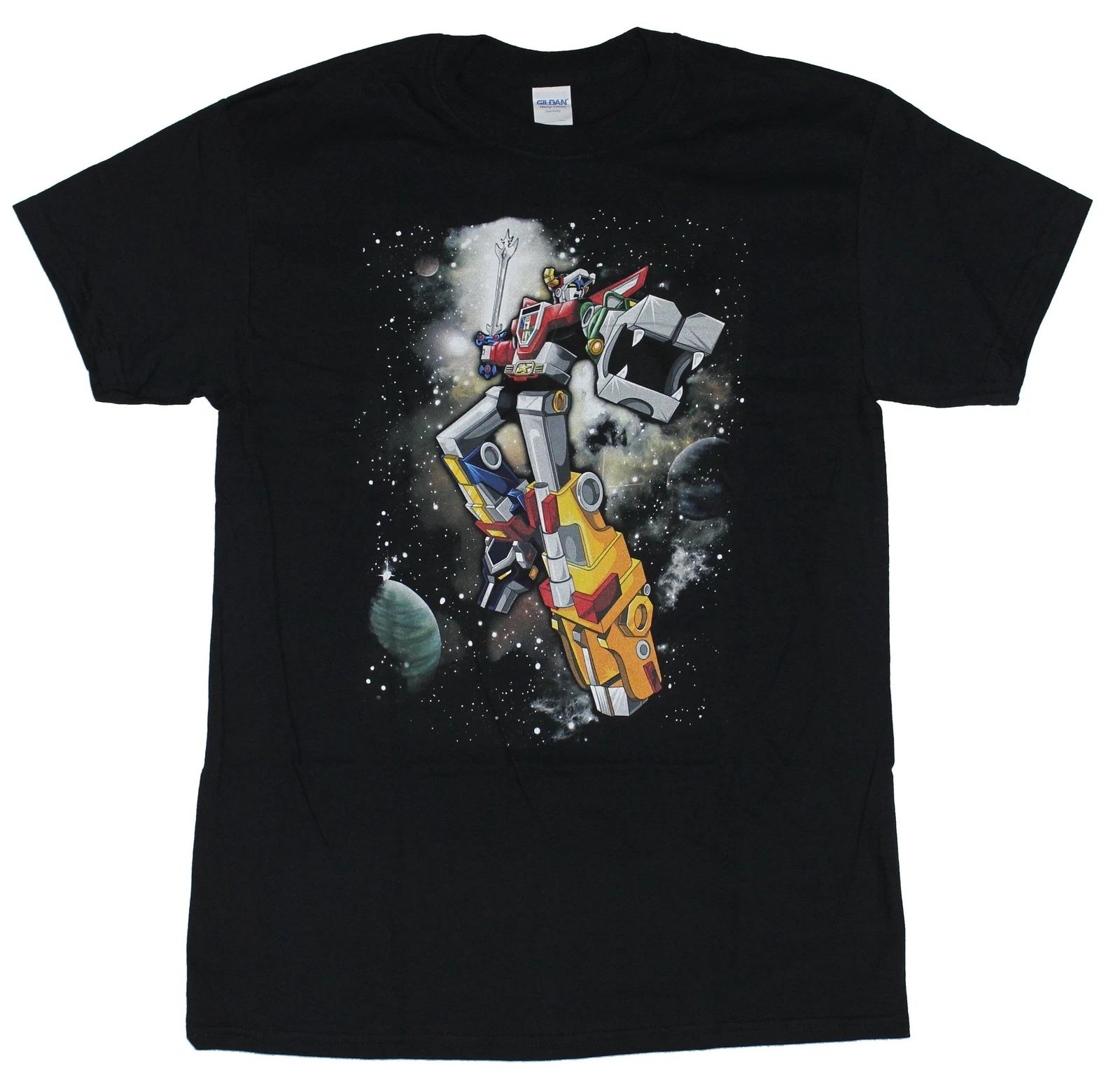 RARE Voltron Adult New T-Shirt - Space Flying Battle Ready Pic ...
