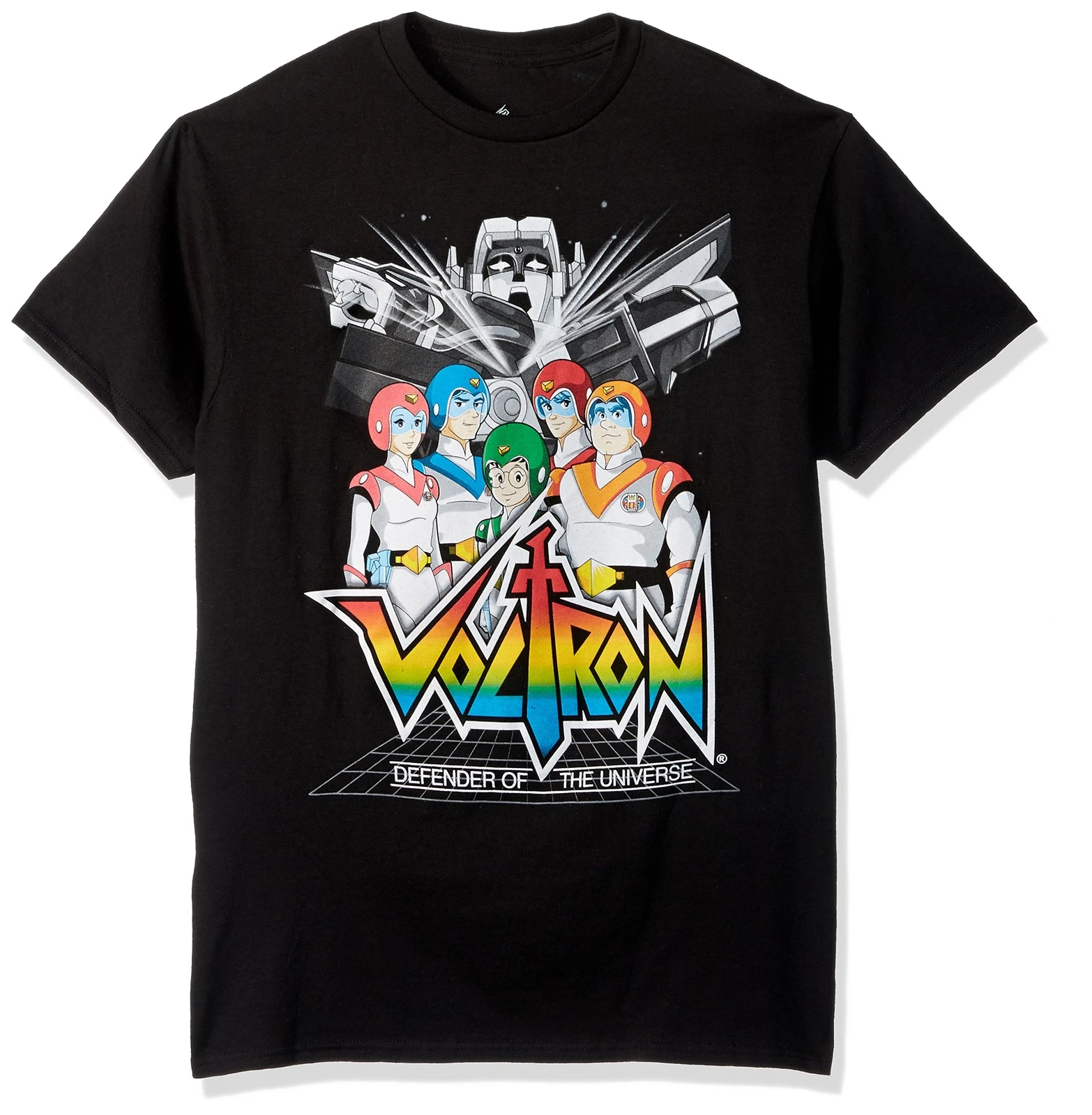 RARE Voltron Adult New T-Shirt - Team Picture Defender of The Universe ...