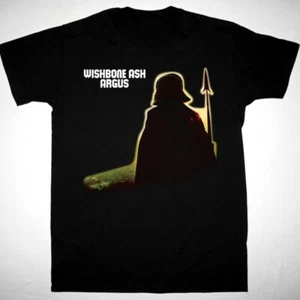 RARE Wishbone Ash band Argus Men T-shirt Black Cotton Tee All Sizes ...