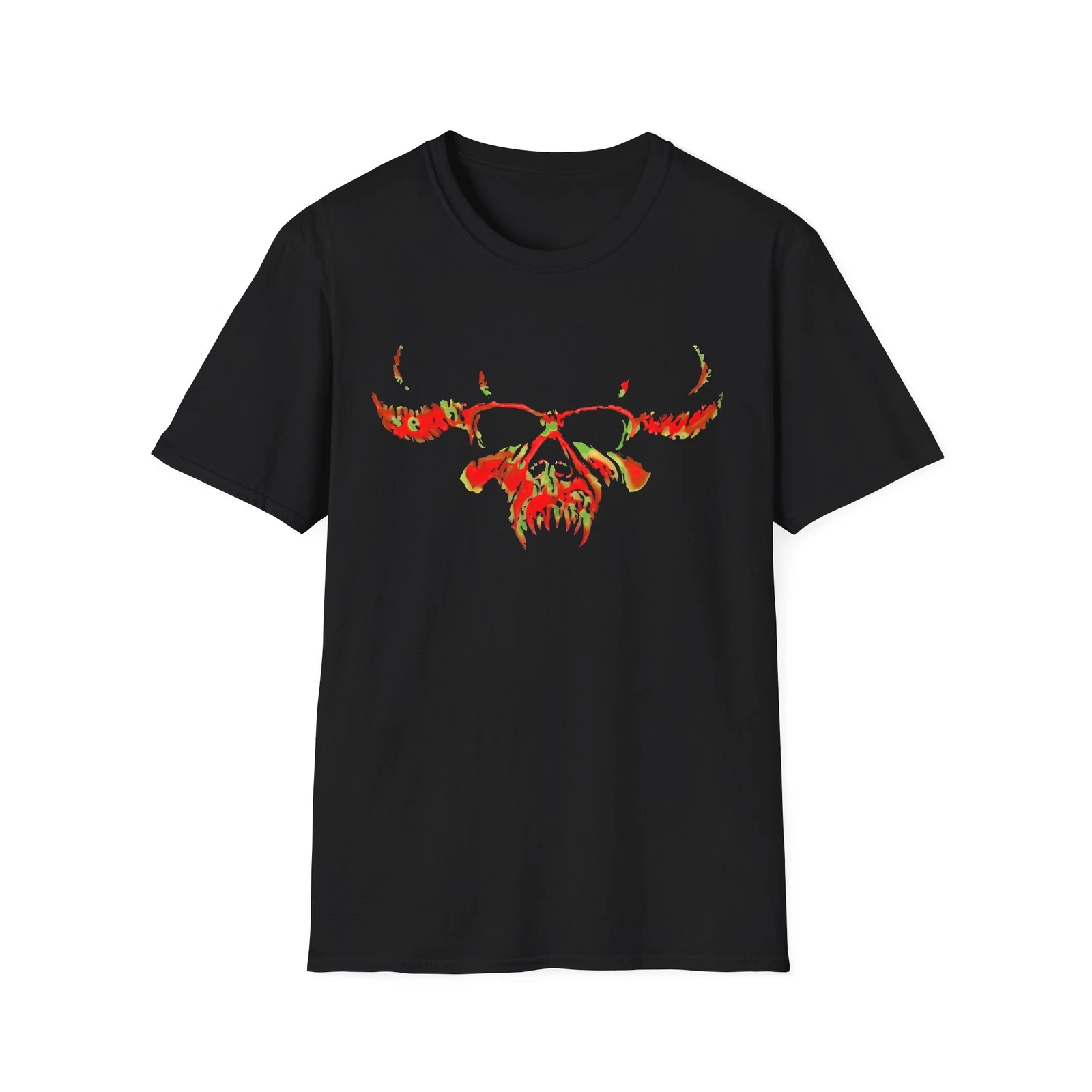 RARE red danzig logo fan art tshirt - Walmart.com