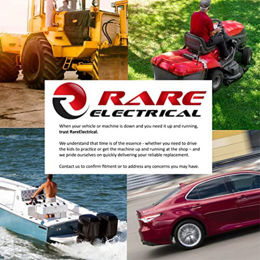 RAREELECTRICAL New 12V 36A Alternator Compatible With Mahindra Tractor ...