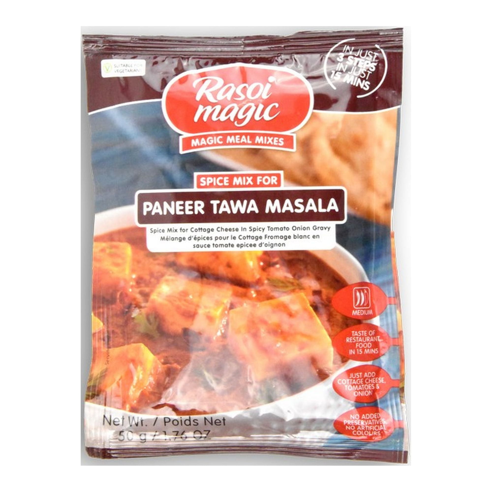 RASOI MAGIC Paneer Tawa Masala - 50 Grams (1.76oz) - Walmart.com