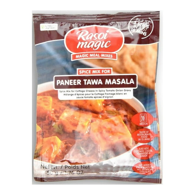 RASOI MAGIC Paneer Tawa Masala - 50 Grams (1.76oz) - Walmart.com