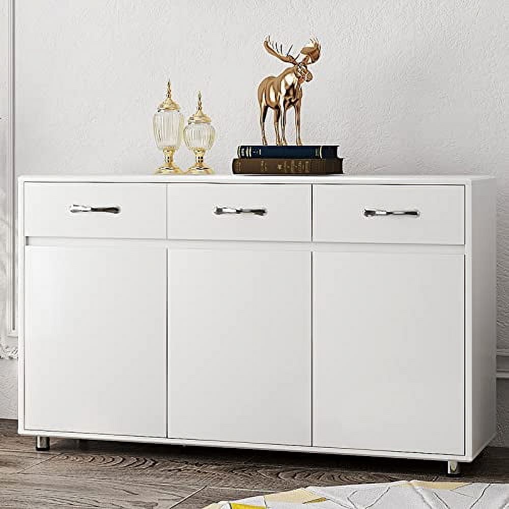 RASOO Buffet Cabinet Kitchen Cabinet Storage Sideboard Cabinet Cupboard ...