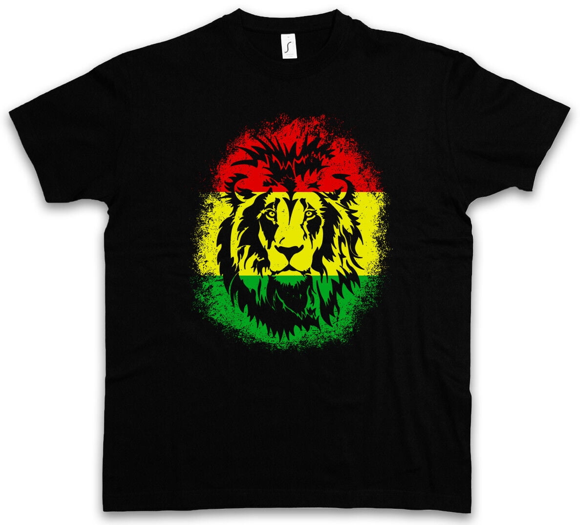 RASTAFARI LION II T-SHIRT Bob Reggae Marley Jamaica Wailers Haile ...