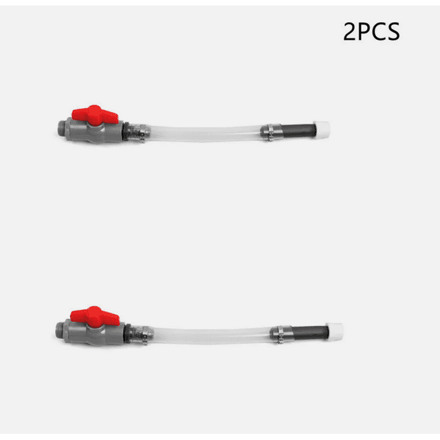 RASTP 2PC Racing Flexible Racing Fuels Filler Hose With Shutoff Valve ...