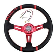 Quickcar Racing Products Aluminum Steering Wheel - Red - 15 in ...