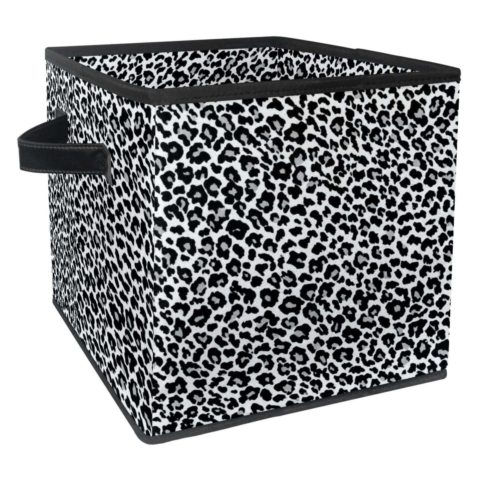 RATGDN Collapsible Fabric Cube Storage Bin with Double Handles for ...