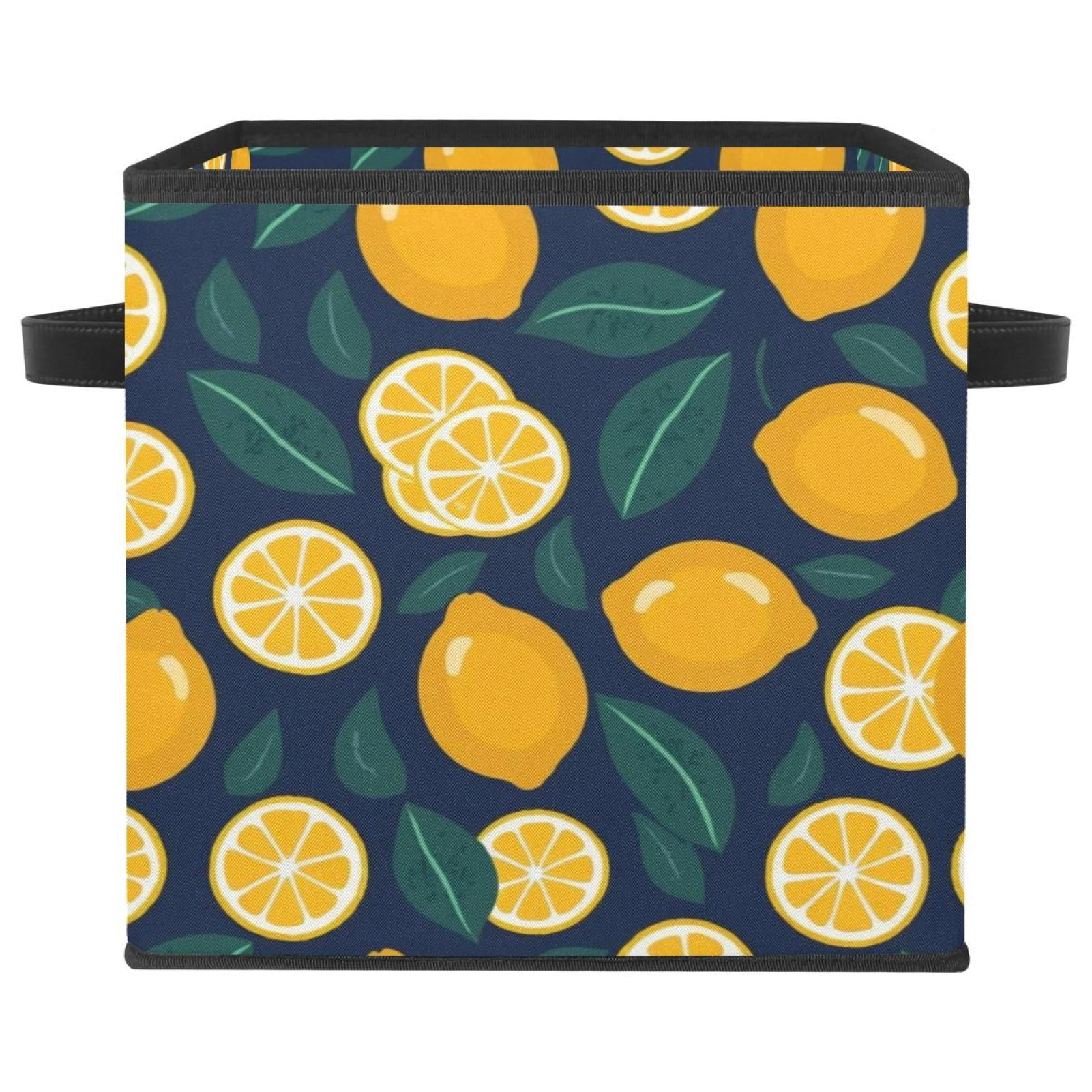 RATGDN Collapsible Fabric Cube Storage Bin with Double Handles for ...