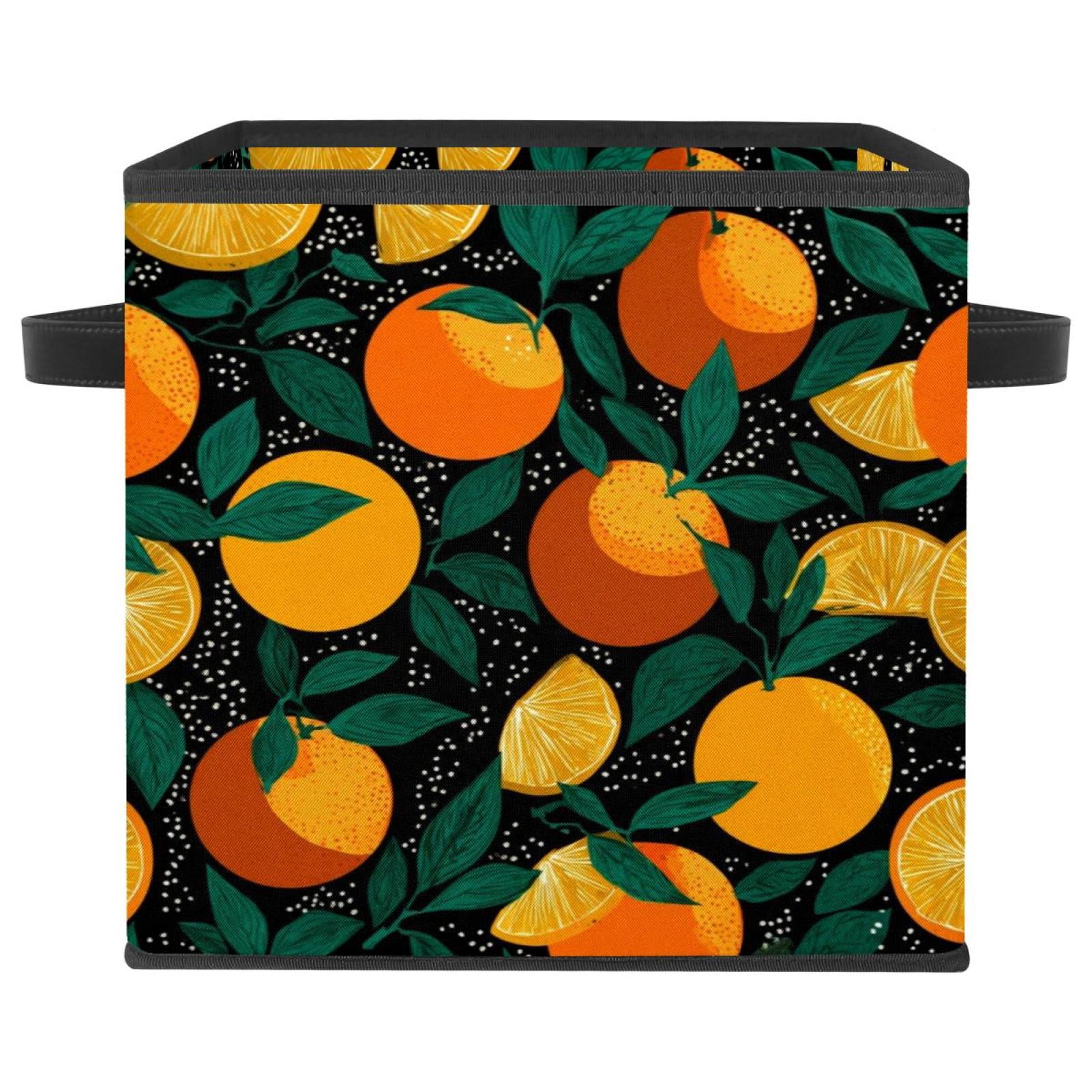 RATGDN Collapsible Fabric Cube Storage Bin with Double Handles for ...