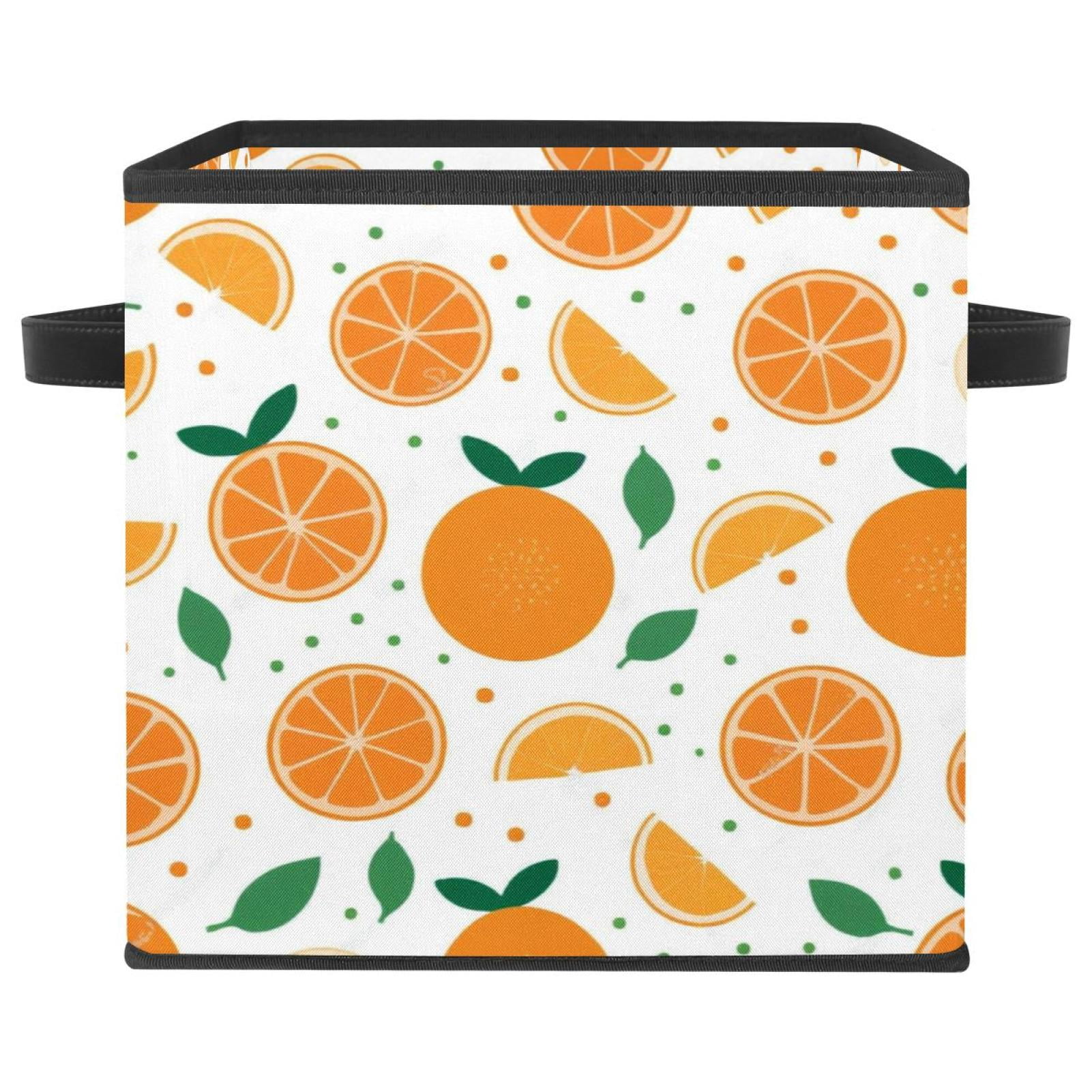 RATGDN Collapsible Fabric Cube Storage Bin with Double Handles for ...