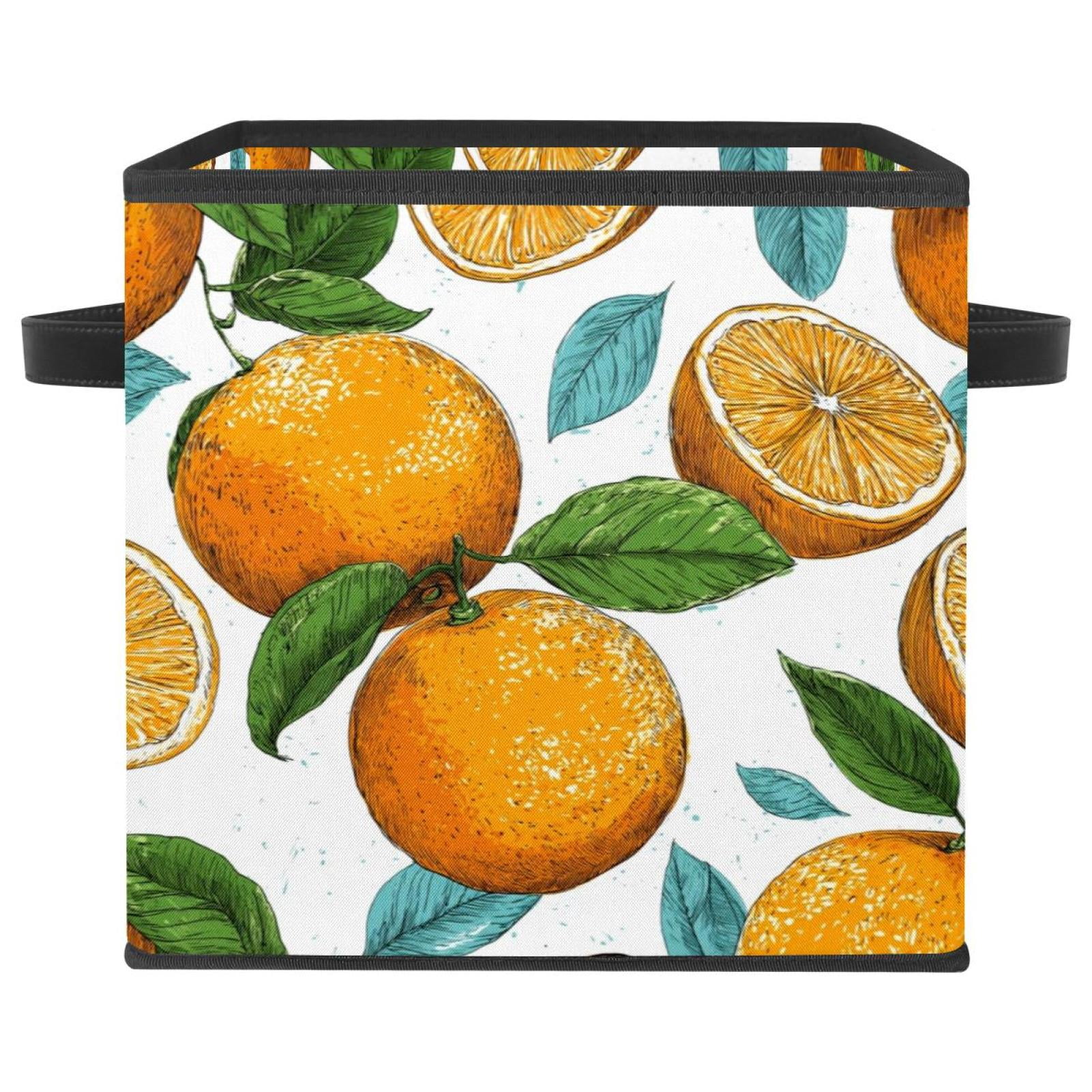 RATGDN Collapsible Fabric Cube Storage Bin with Double Handles for ...