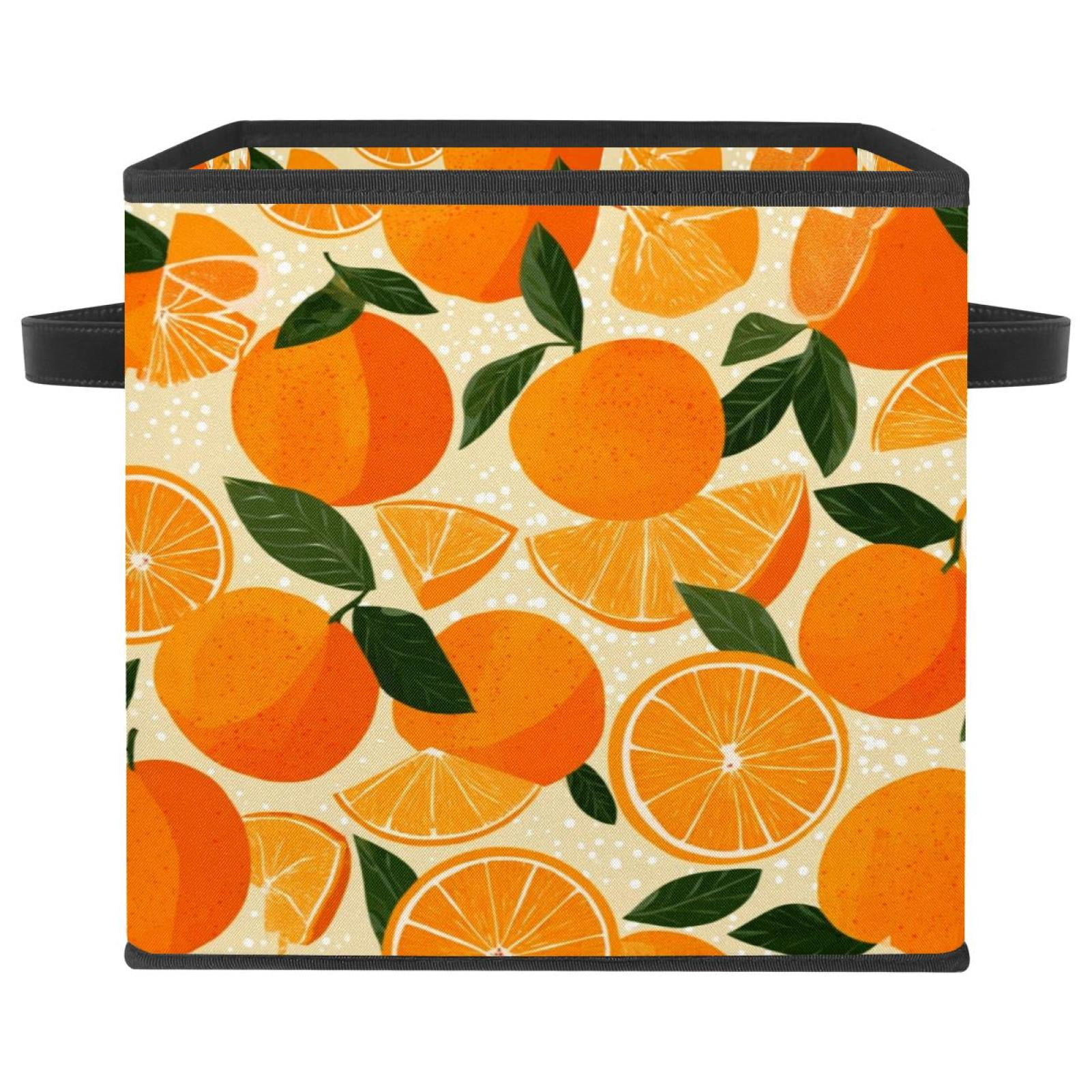 RATGDN Collapsible Fabric Cube Storage Bin with Double Handles for ...