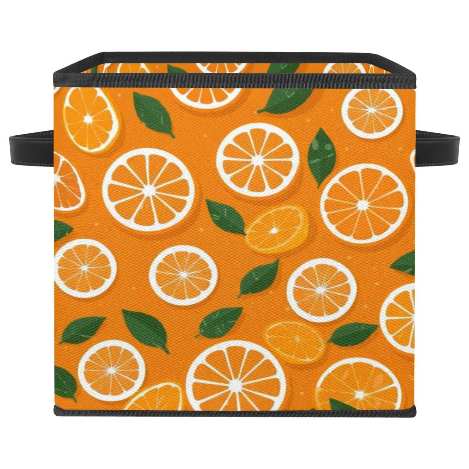 RATGDN Collapsible Fabric Cube Storage Bin with Double Handles for ...