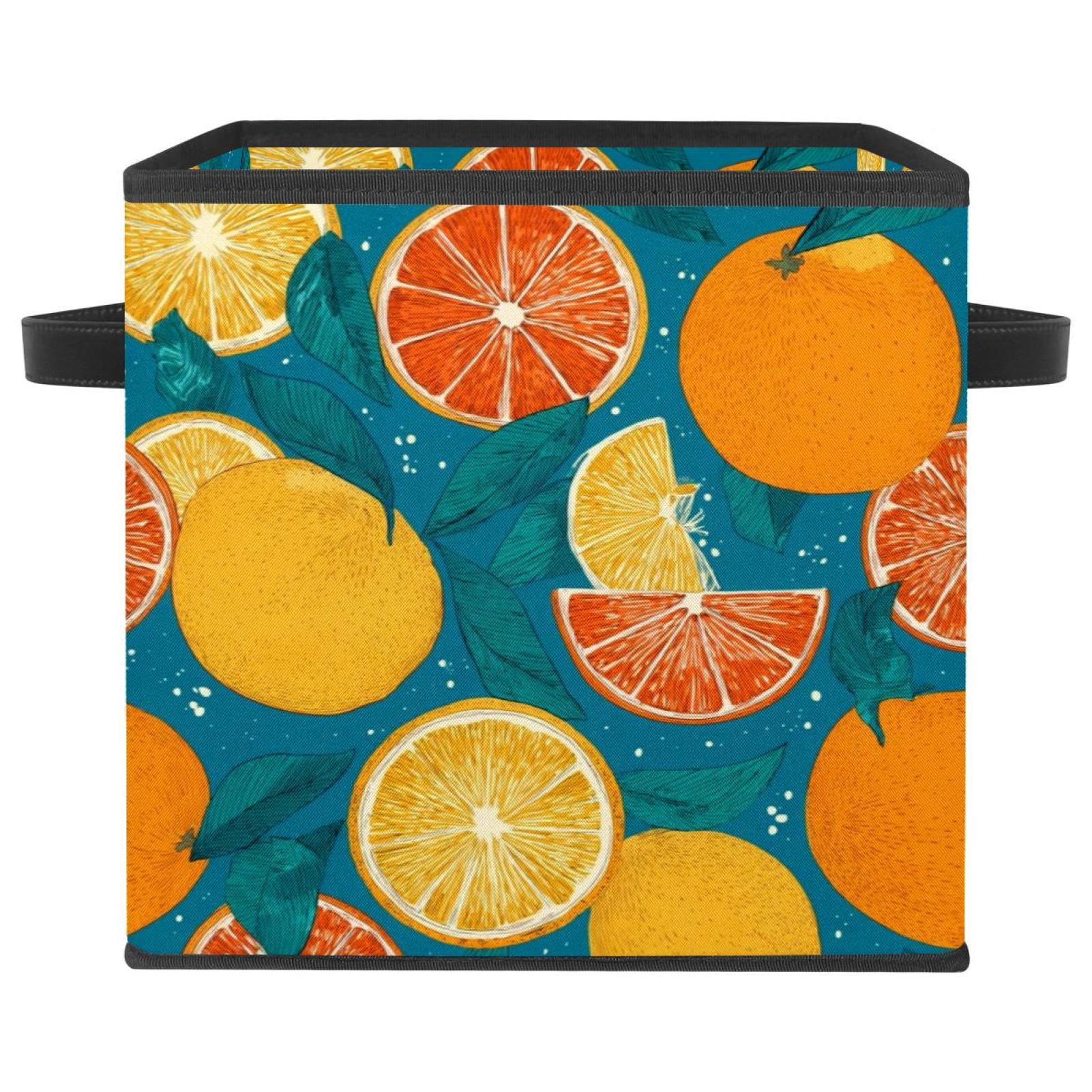 RATGDN Collapsible Fabric Cube Storage Bin with Double Handles for ...