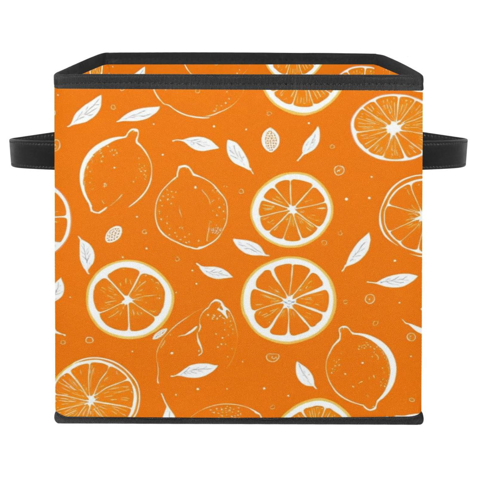 RATGDN Collapsible Fabric Cube Storage Bin with Double Handles for ...