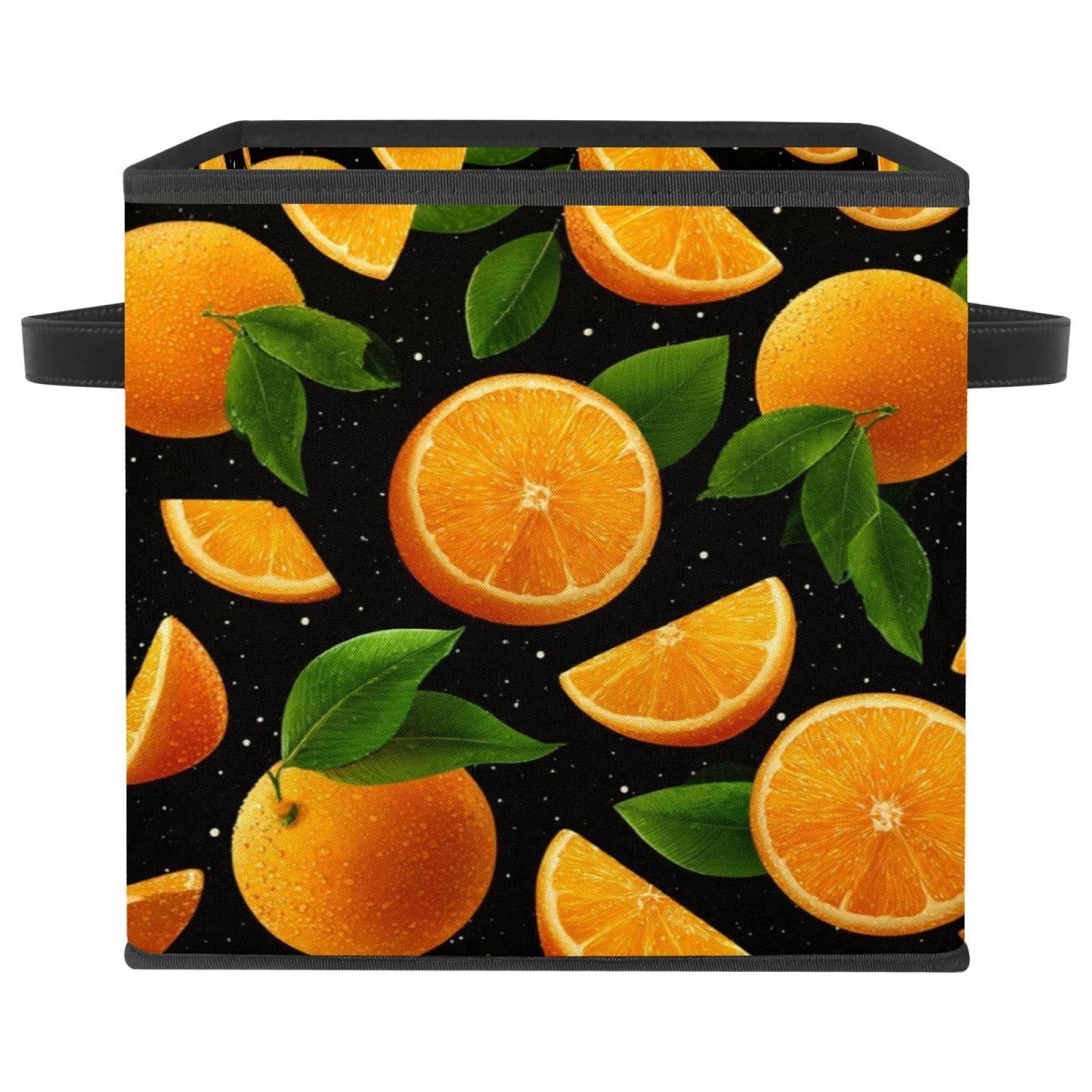 RATGDN Collapsible Fabric Cube Storage Bin with Double Handles for ...