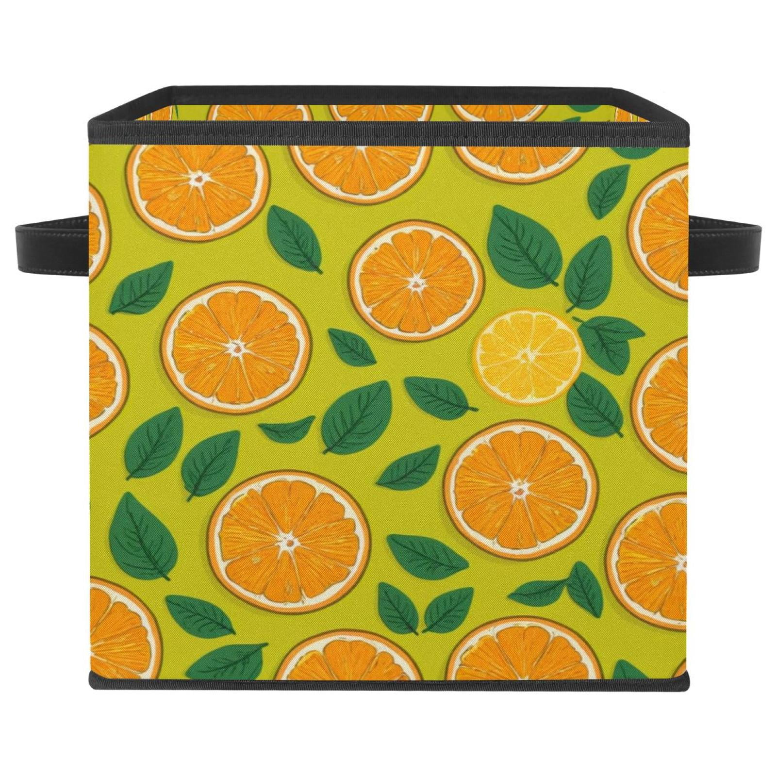 RATGDN Collapsible Fabric Cube Storage Bin with Double Handles for ...