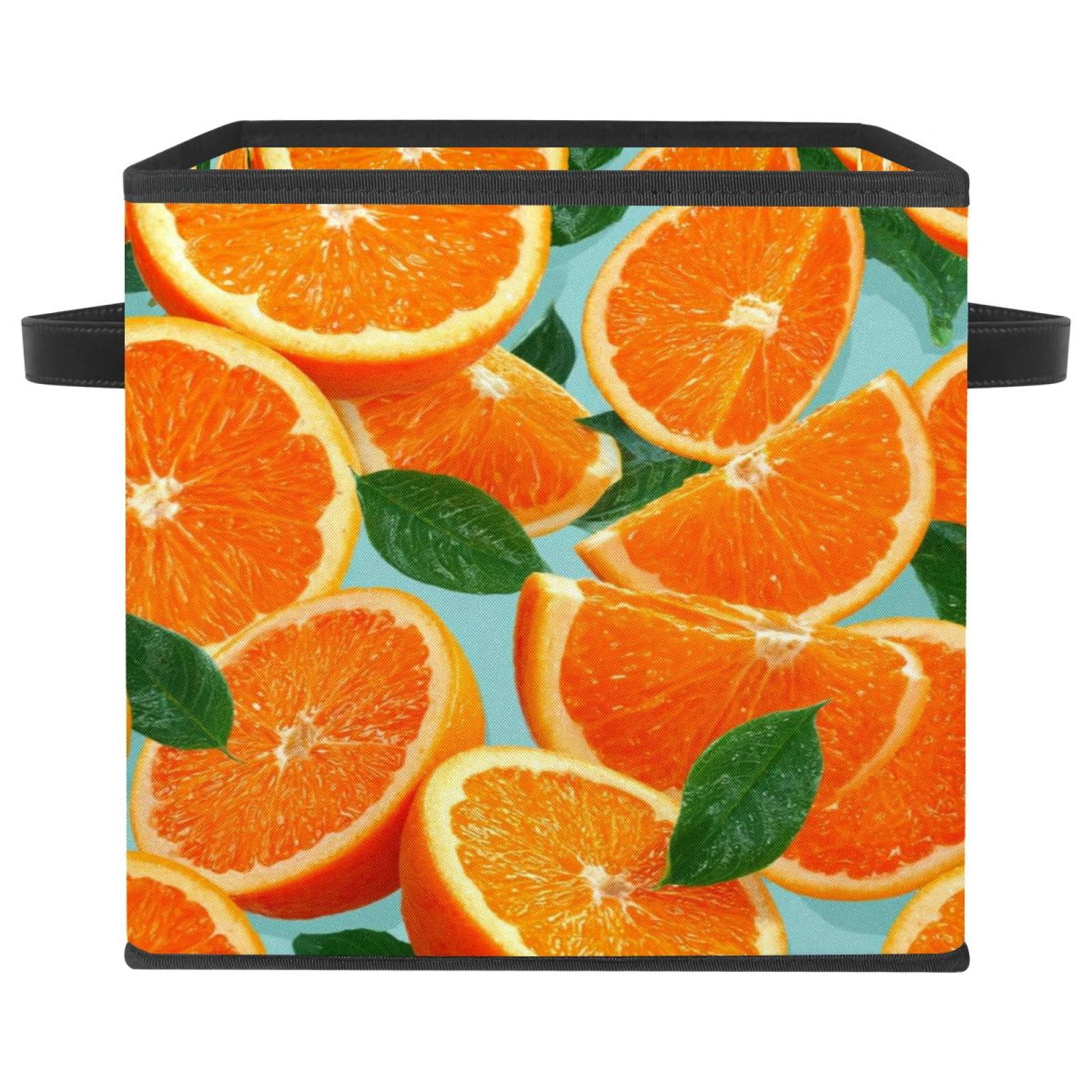 RATGDN Collapsible Fabric Cube Storage Bin with Double Handles for ...