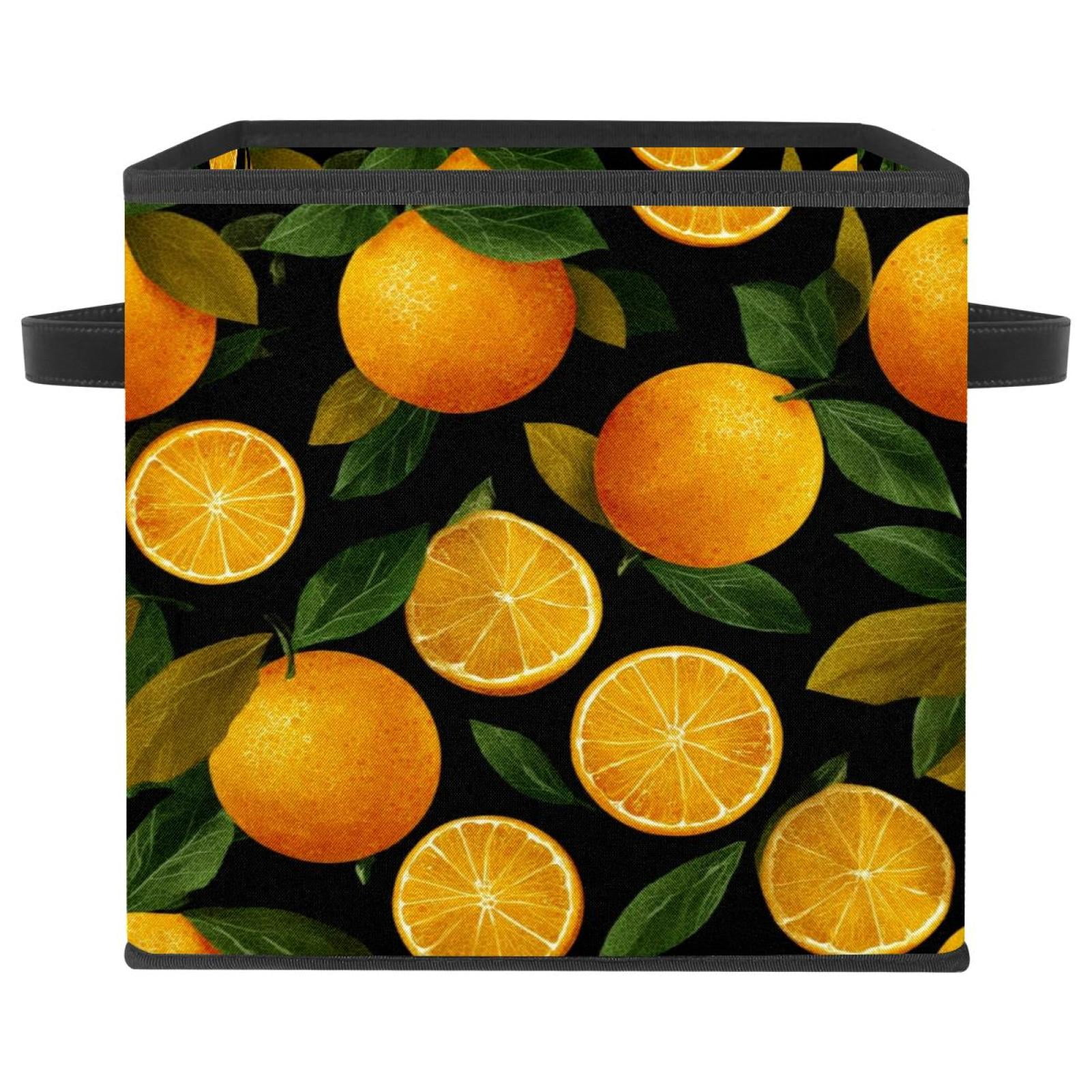 RATGDN Collapsible Fabric Cube Storage Bin with Double Handles for ...
