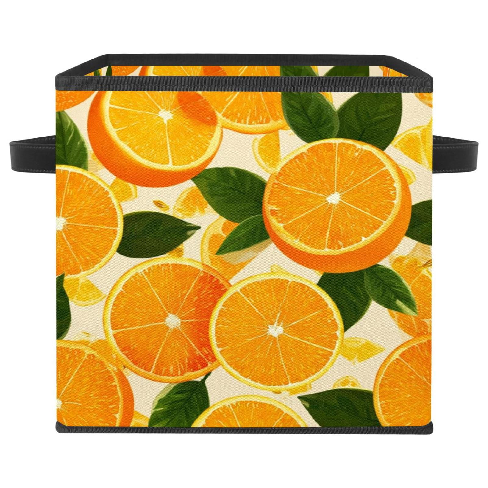 RATGDN Collapsible Fabric Cube Storage Bin with Double Handles for ...