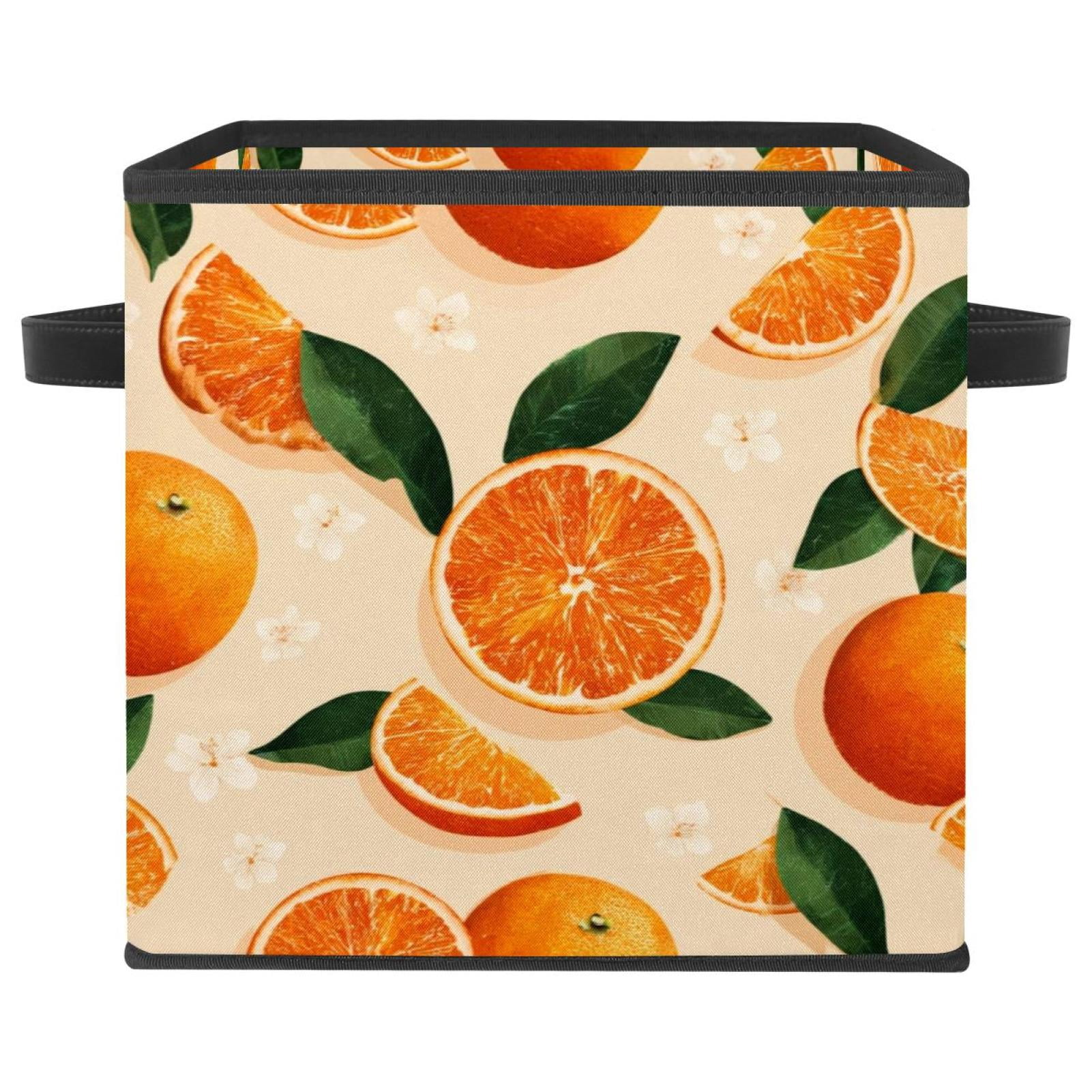 RATGDN Collapsible Fabric Cube Storage Bin with Double Handles for ...